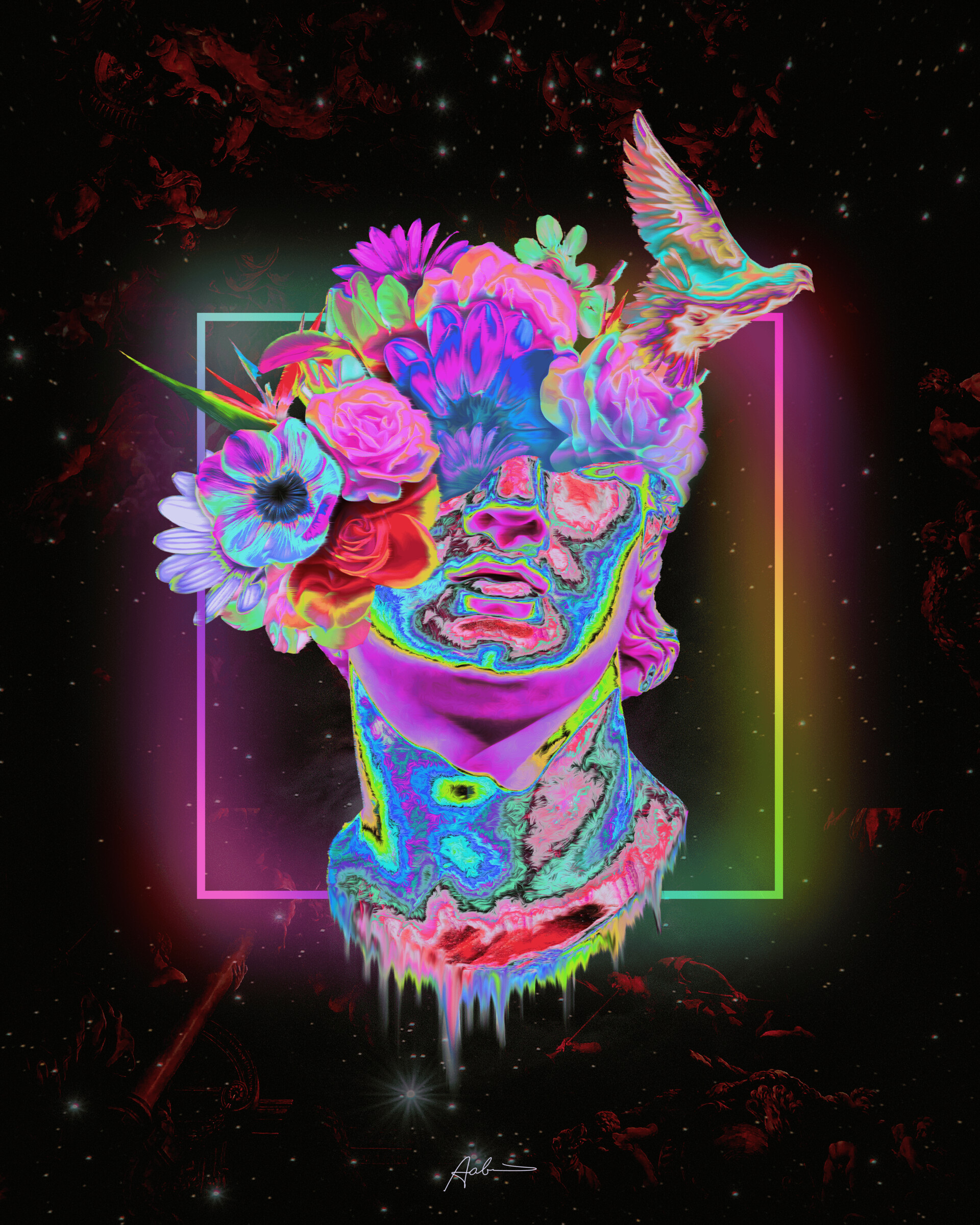 ArtStation - Trippy Head