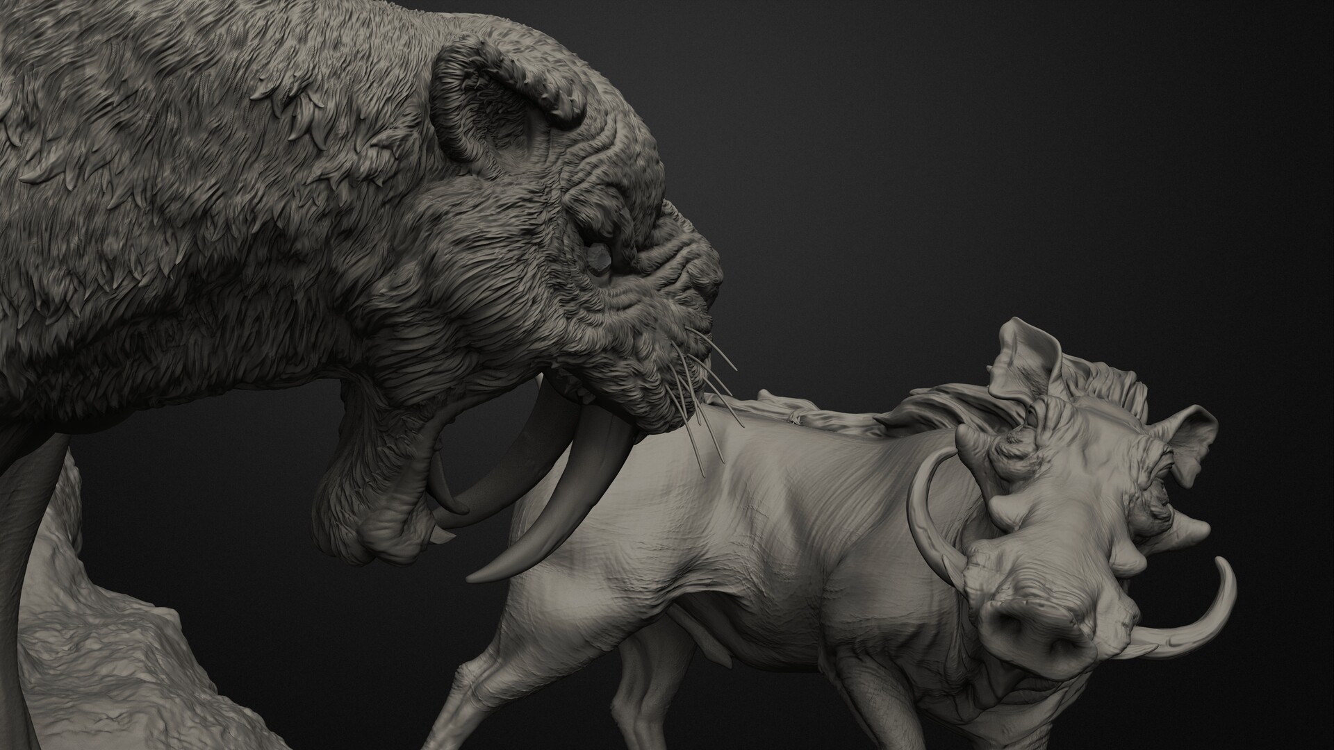 ArtStation - smilodon