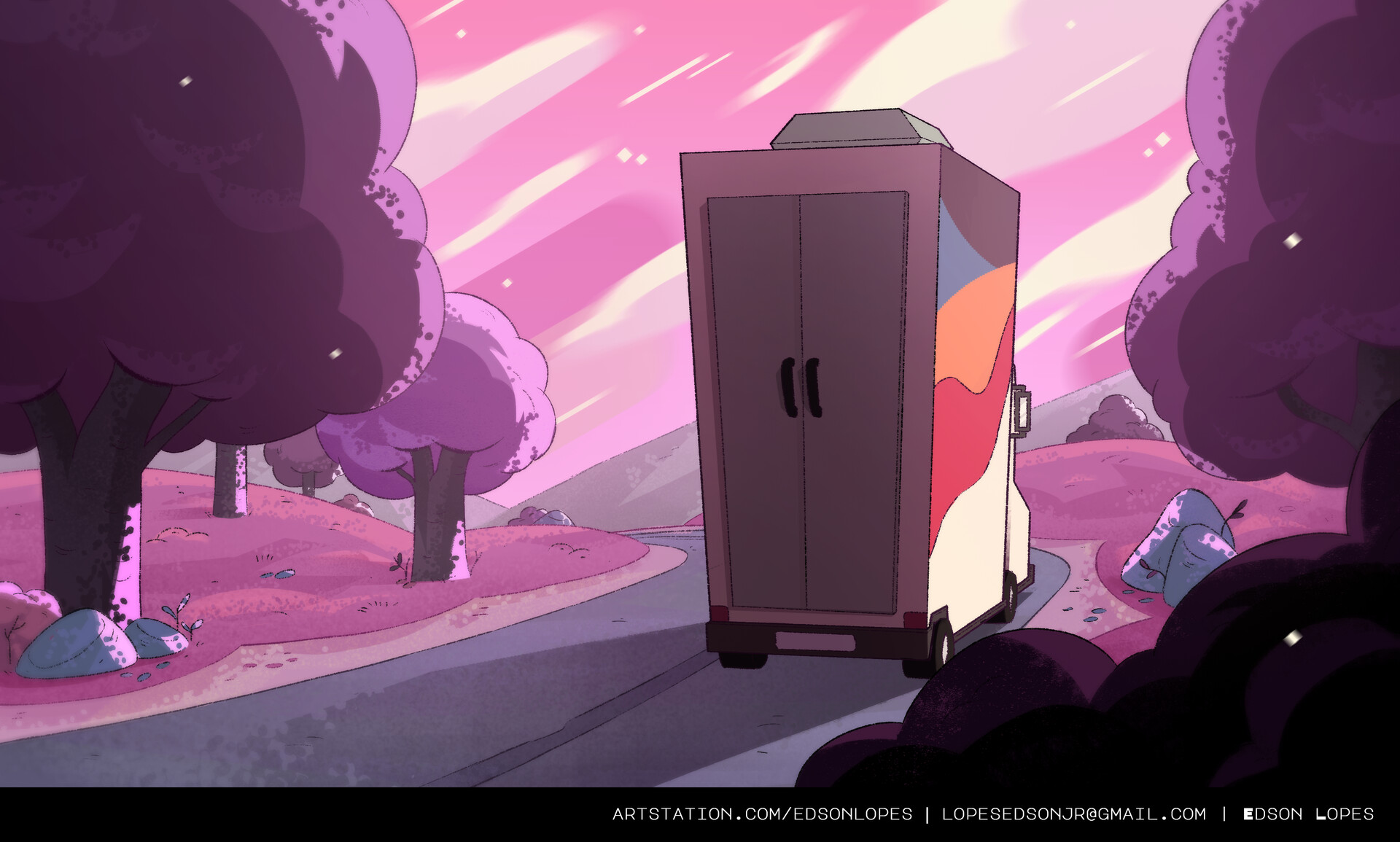 ArtStation - Steven Universe - Background Design