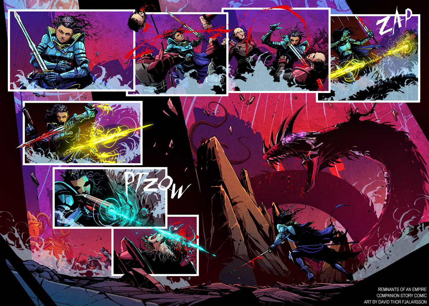 David Thor Fjalarsson - Remnants of an Empire (comicbook)