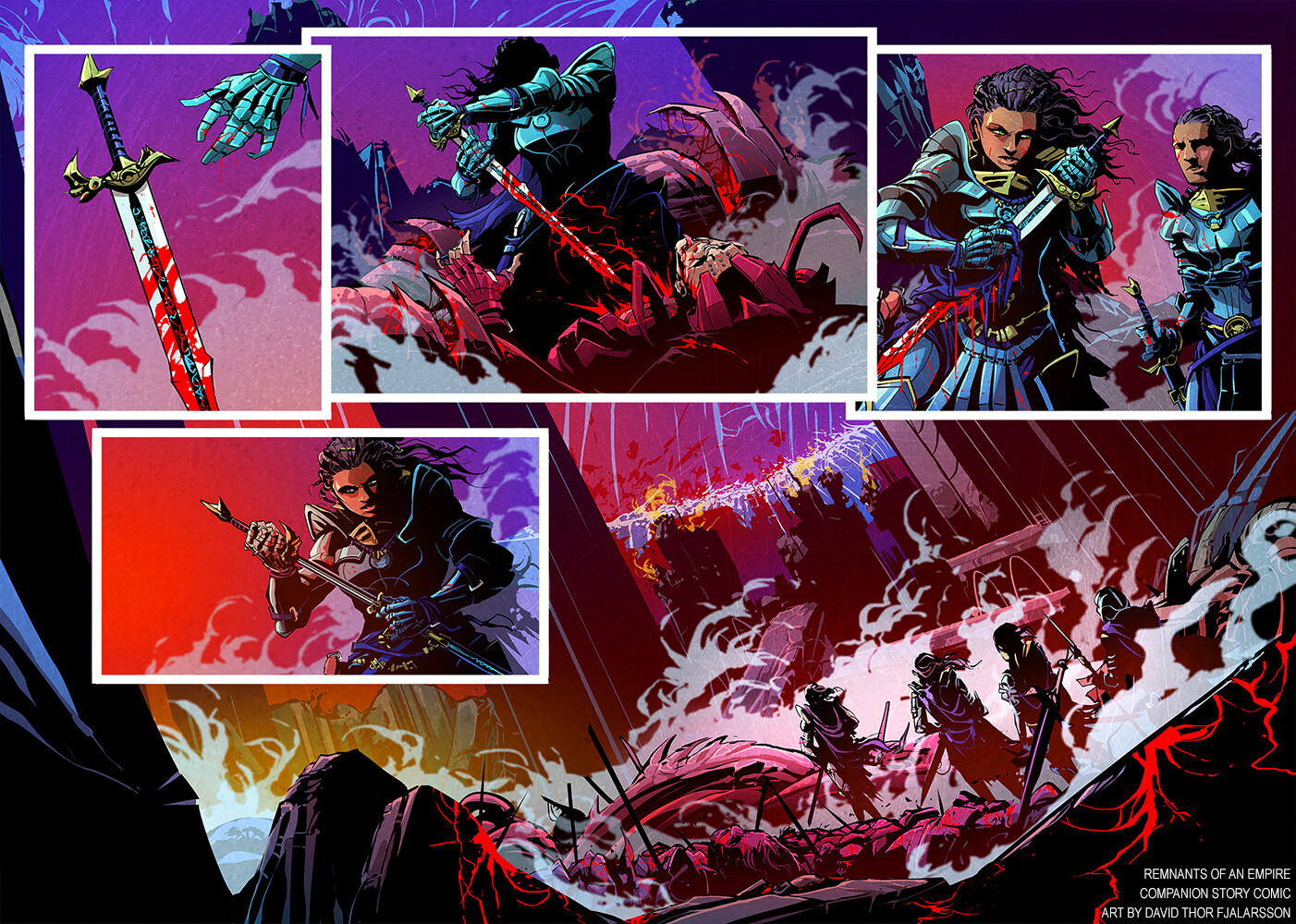 David Thor Fjalarsson - Remnants of an Empire (comicbook)