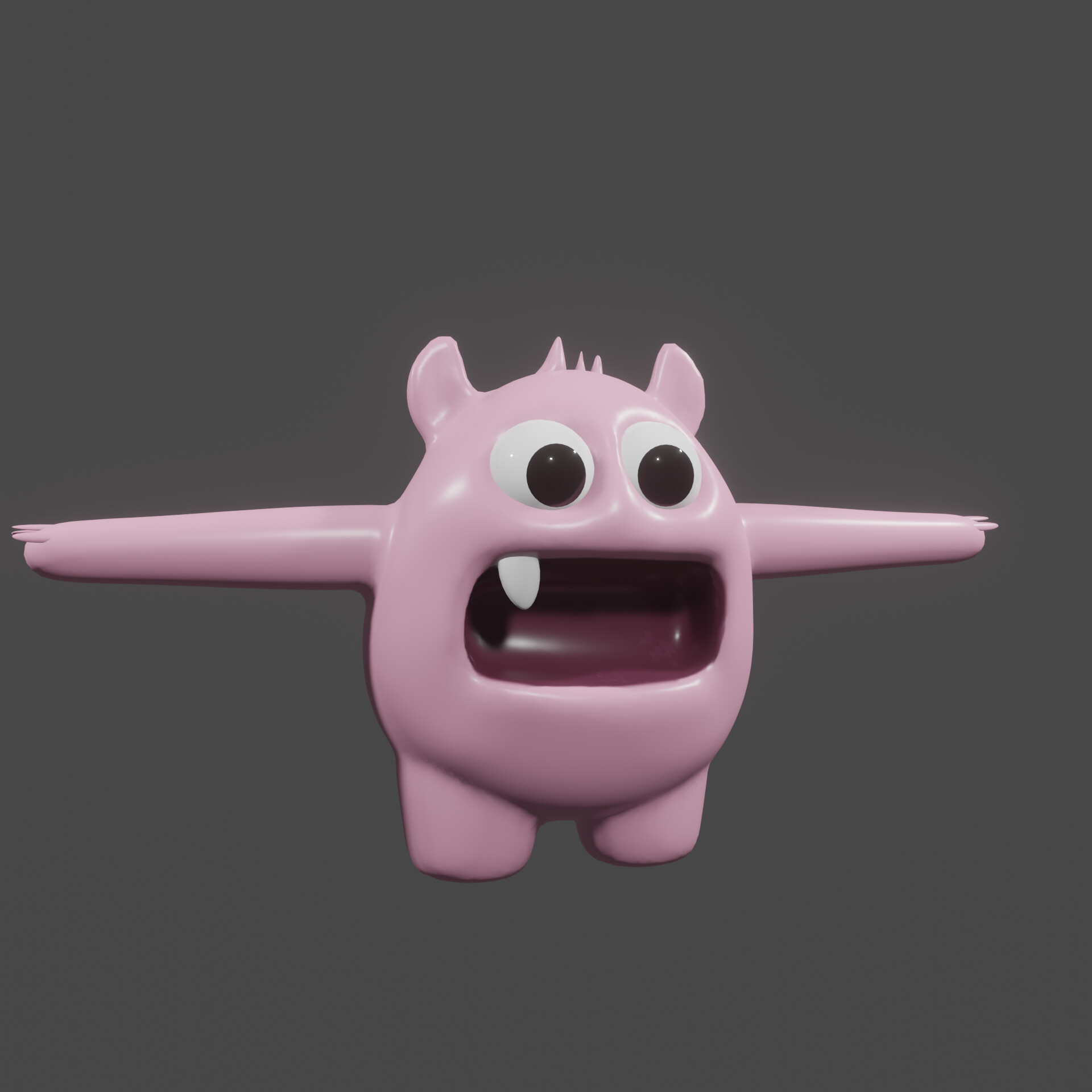 ArtStation - Pink Monster