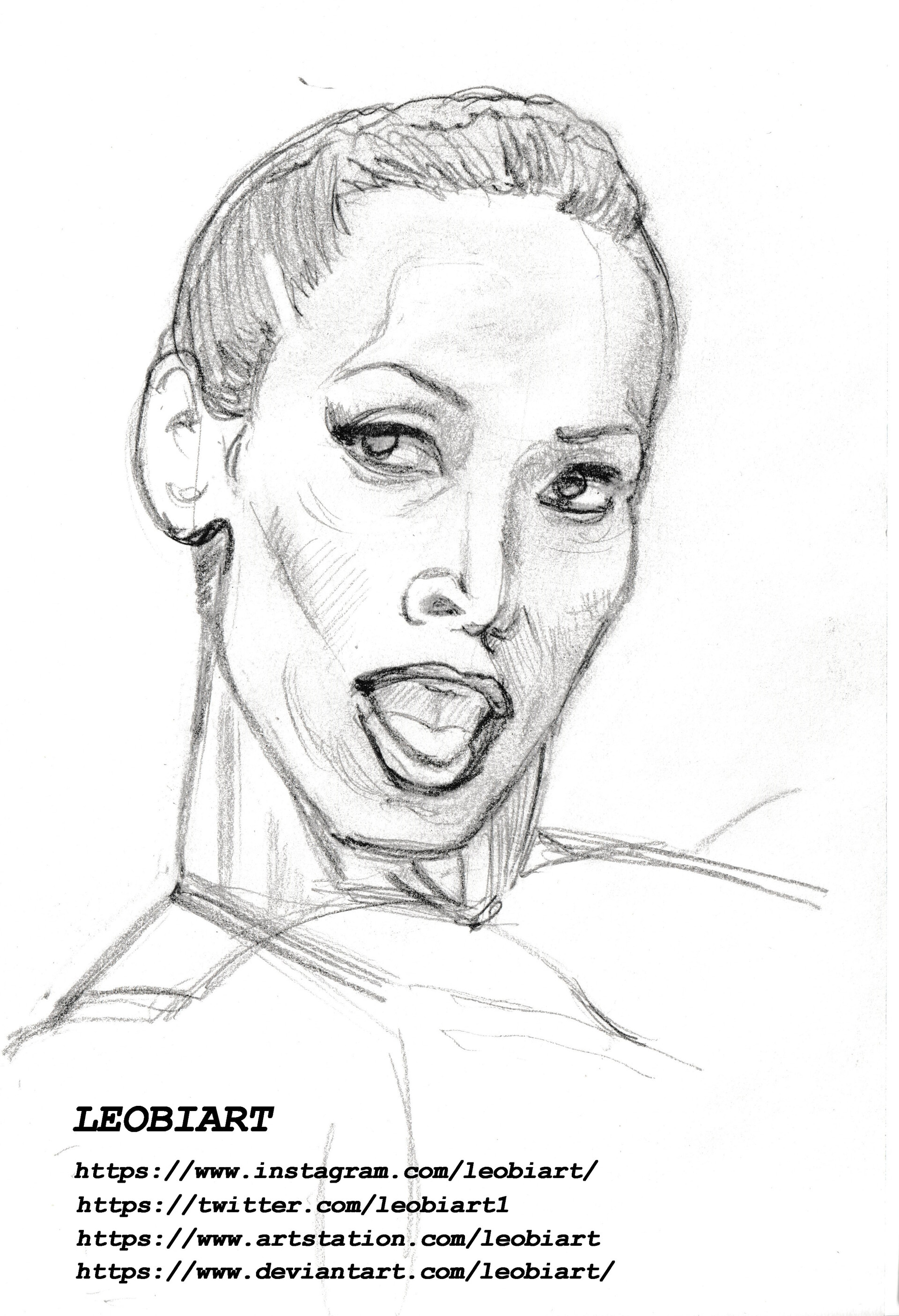 ArtStation - Denise Masino IFBB Muscle Girl 02