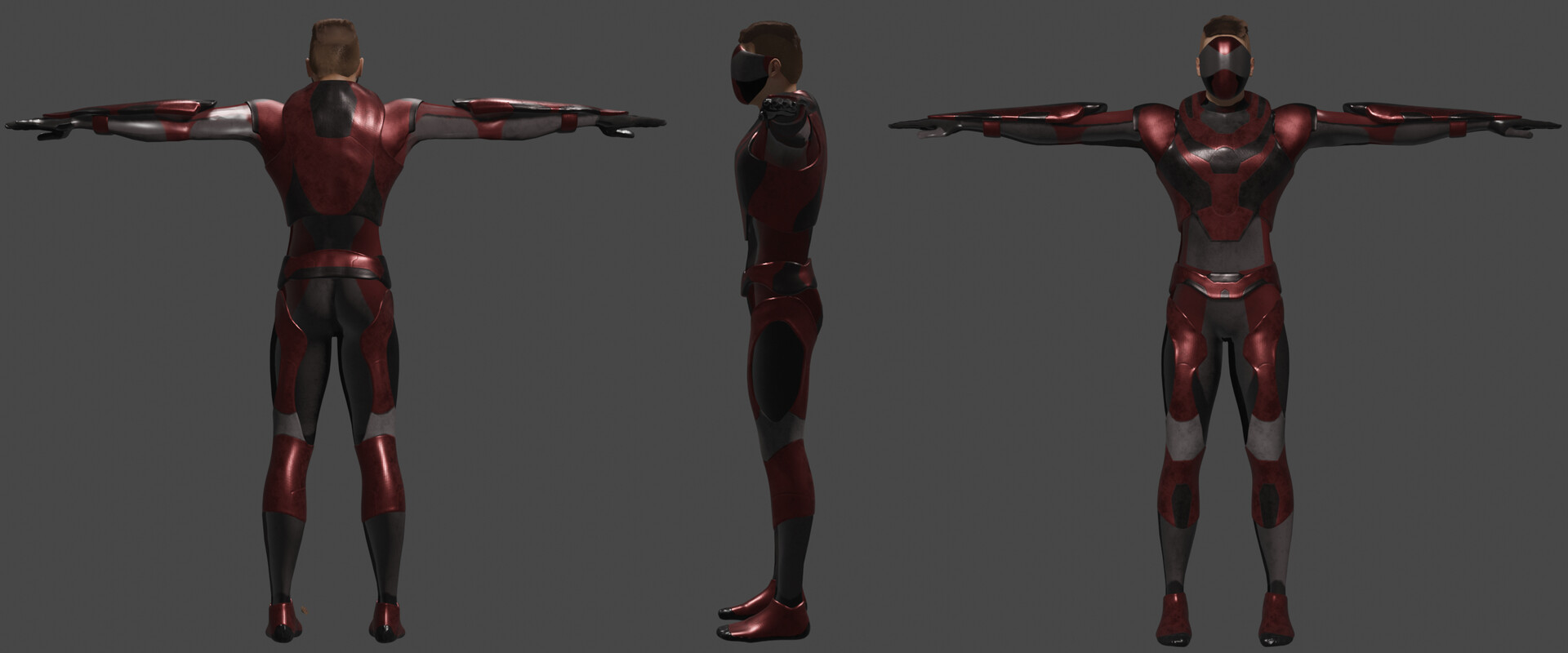 ArtStation - 3d character with armor