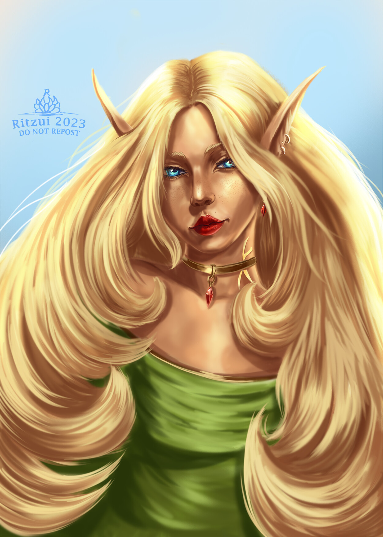 ArtStation - Ticya - The Young Paladin