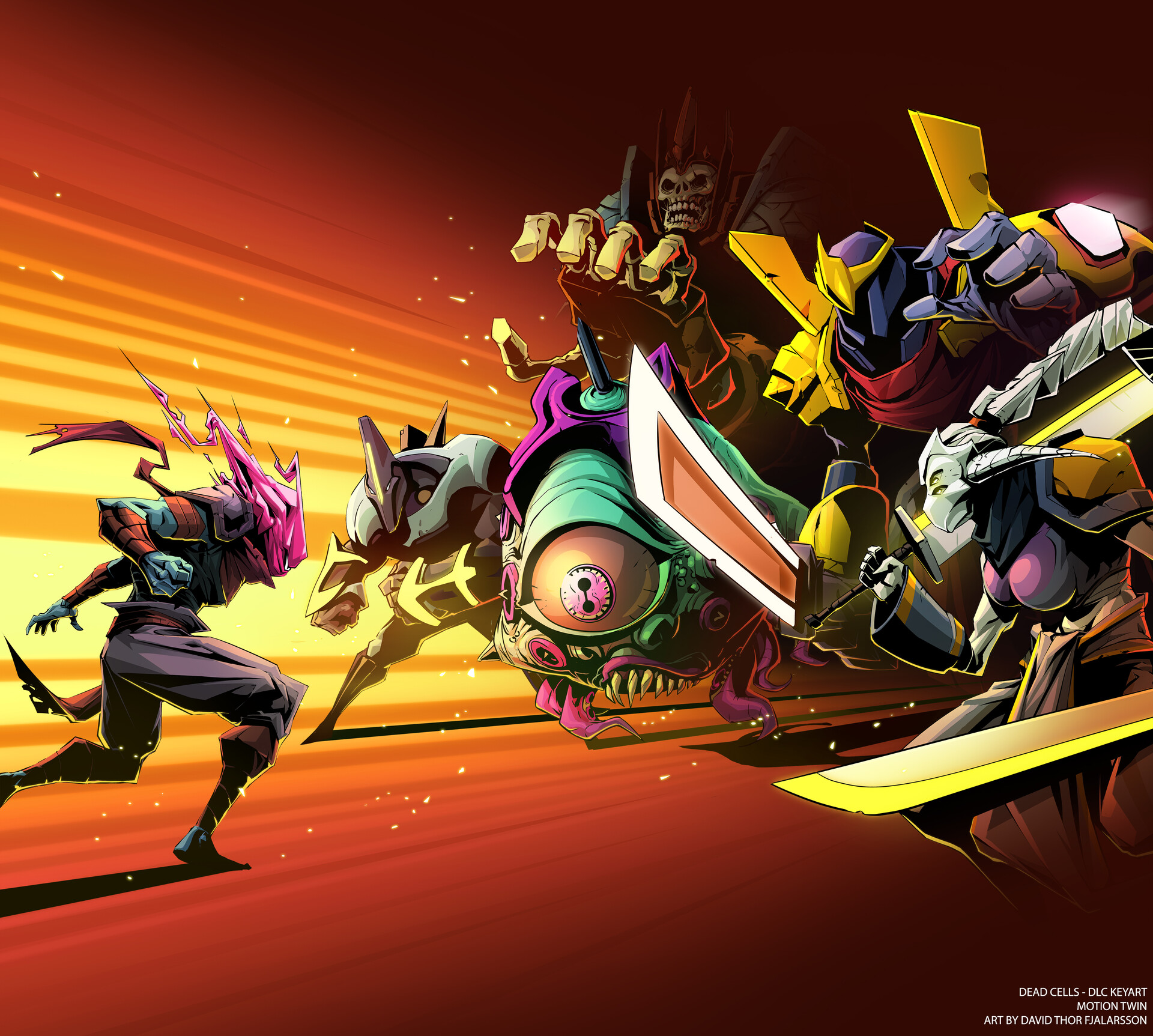 David Thor Fjalarsson - Dead Cells - DLC and promotion keyart