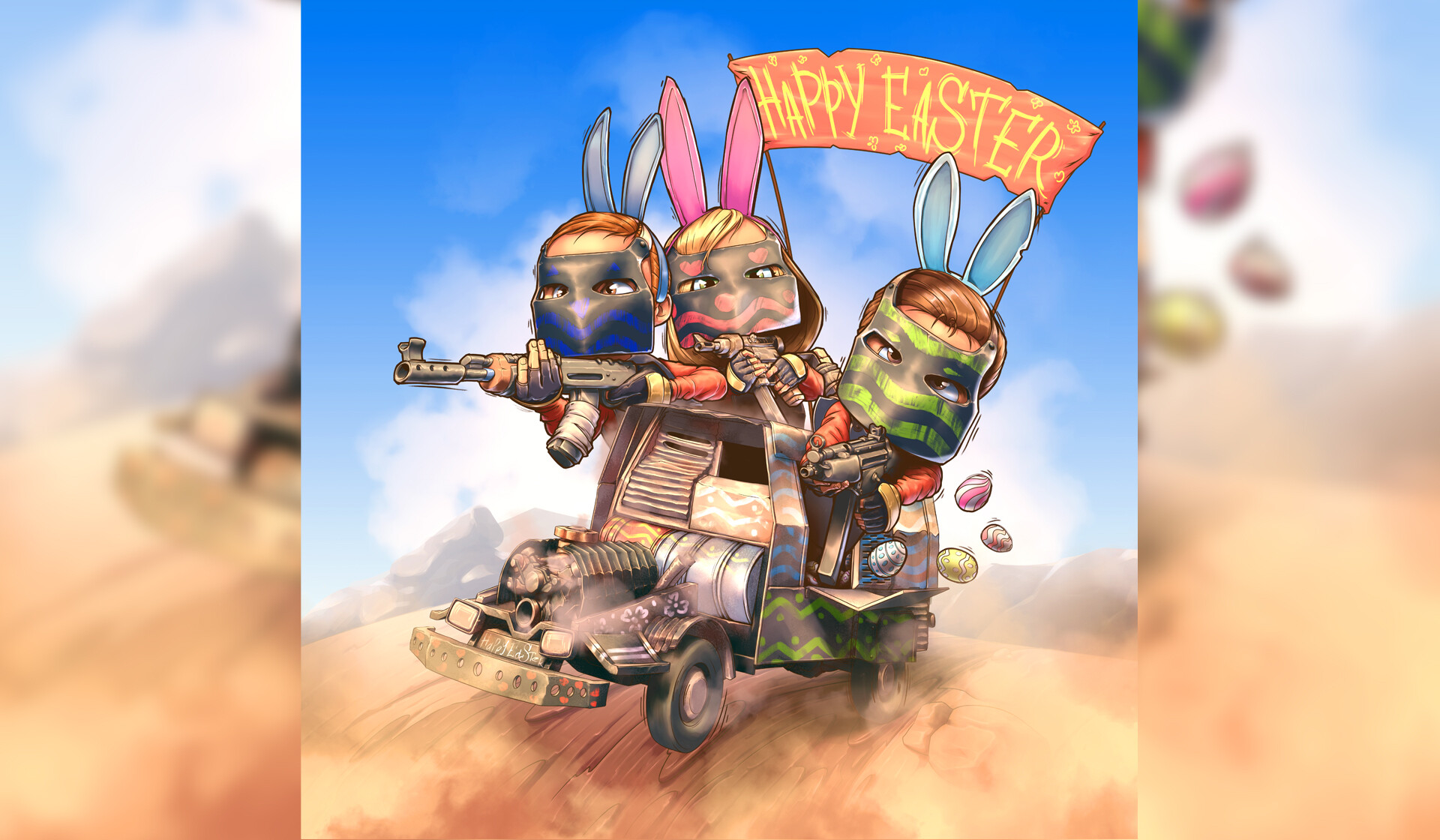 ArtStation - Easter Rippers