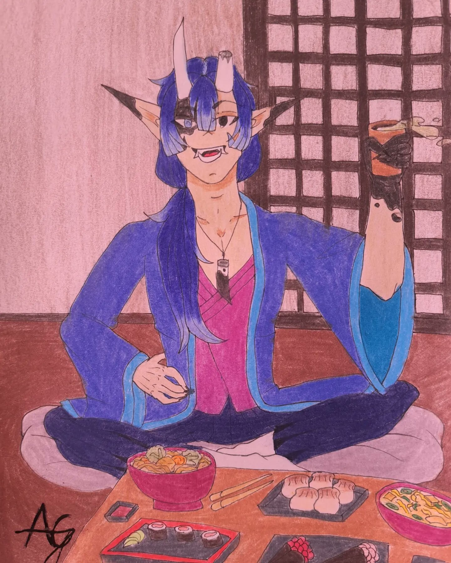 ArtStation - japanese demon, Éric