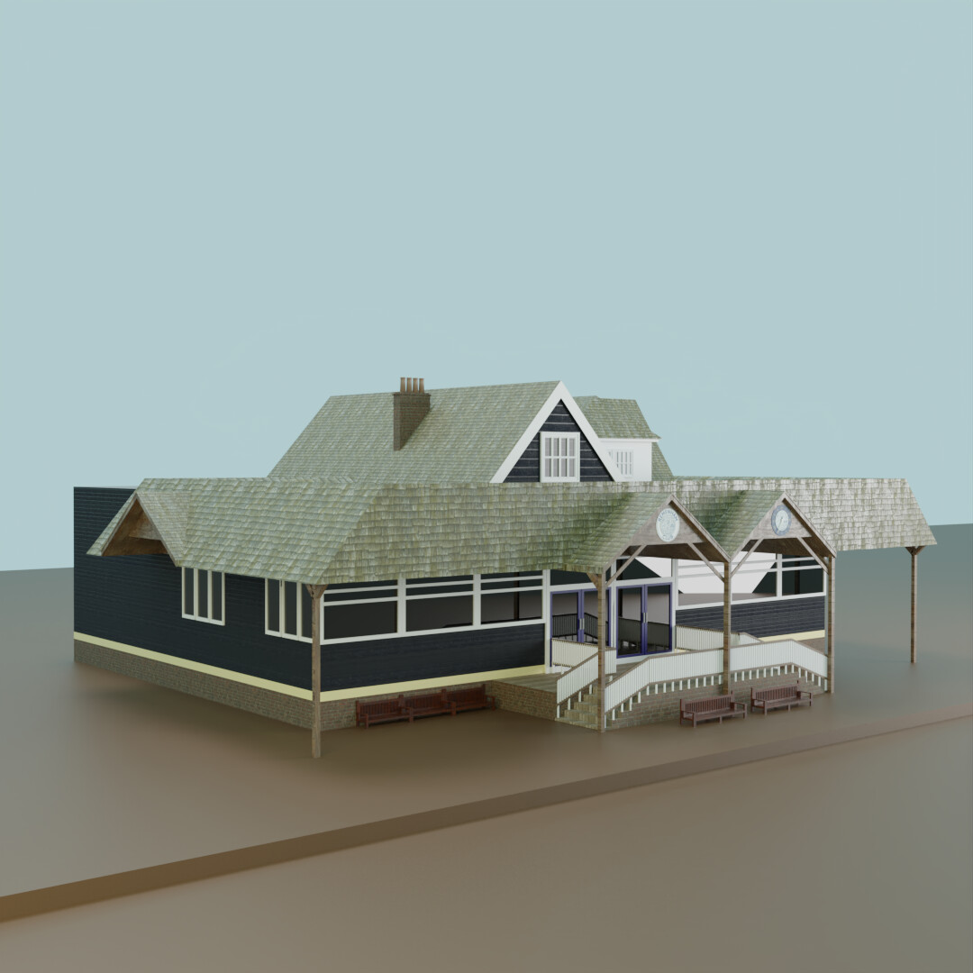 ArtStation - Realtime English Building Modeling -3