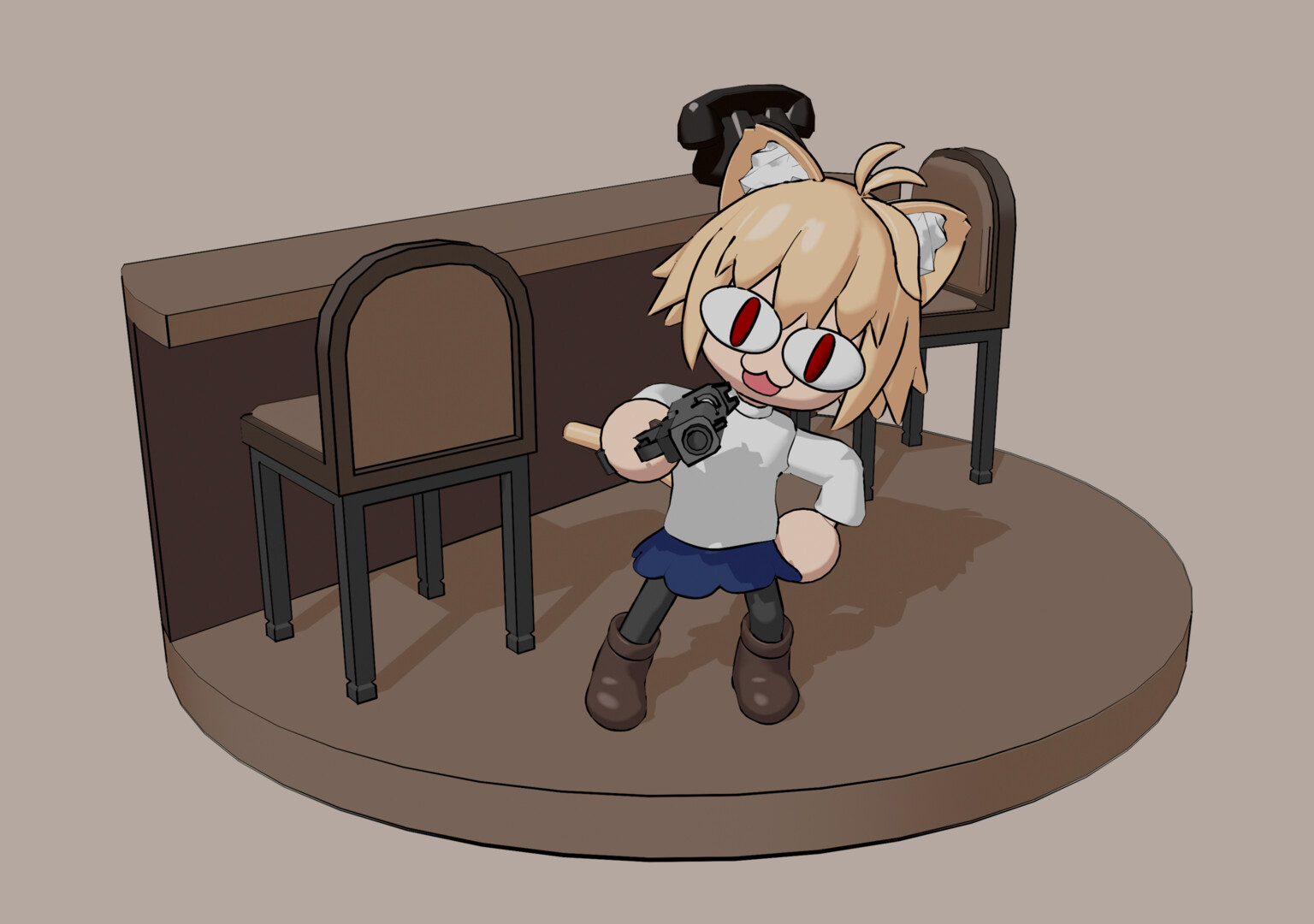 Johan Hoof - Neco Arc 3D Model