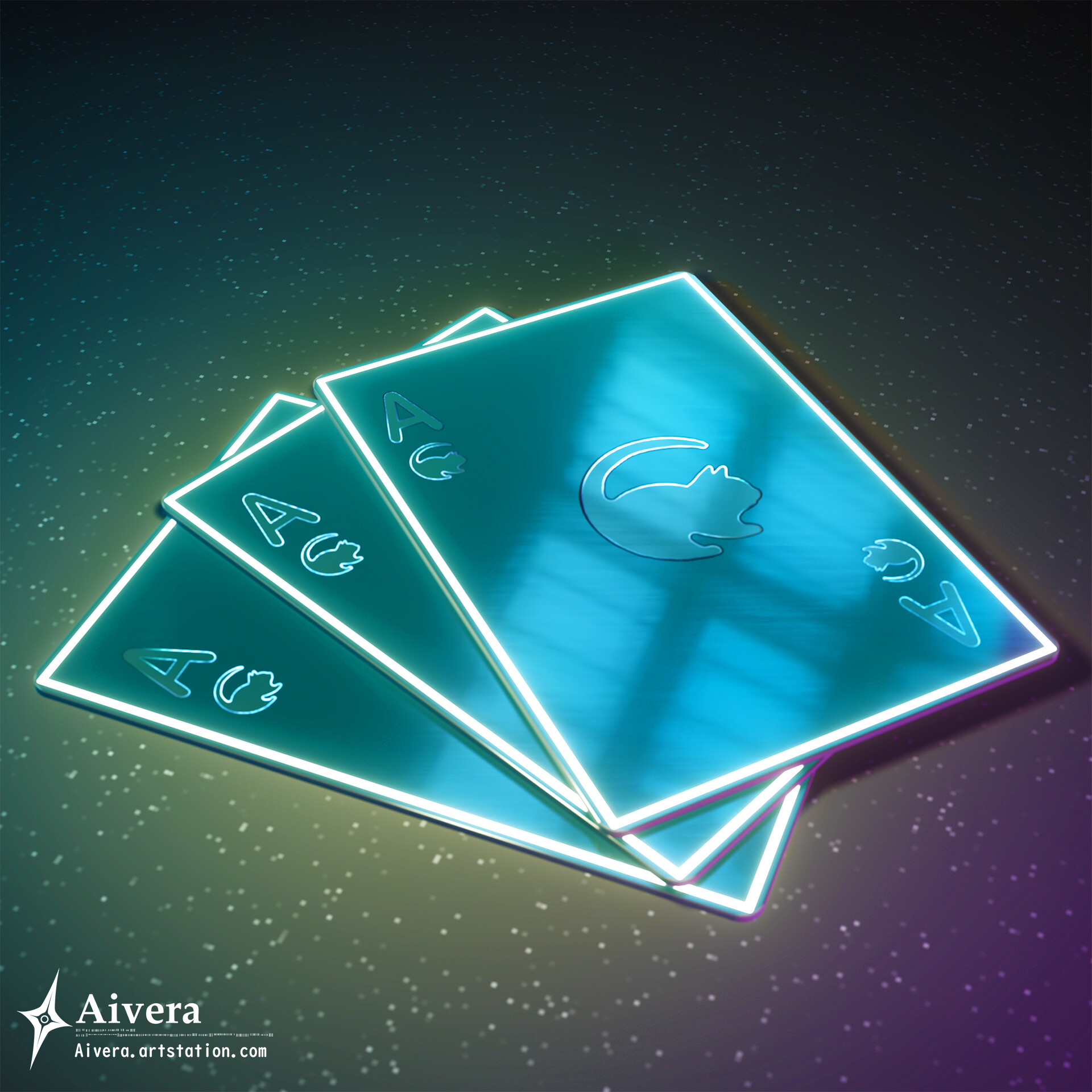 ArtStation - Cat Cards