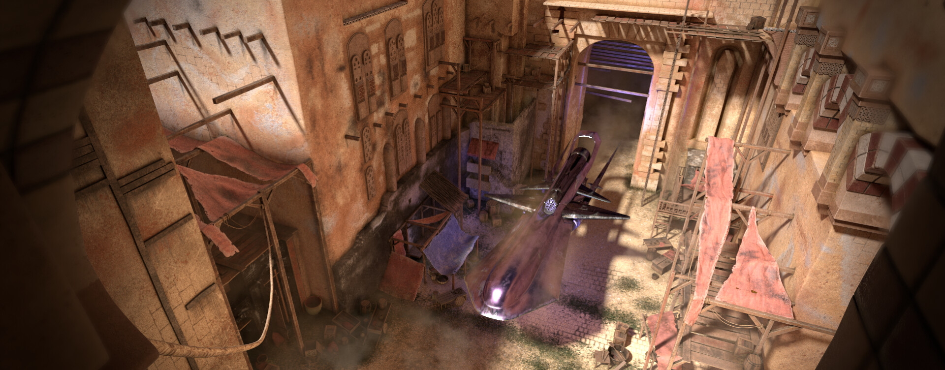 ArtStation - Alley-Ship