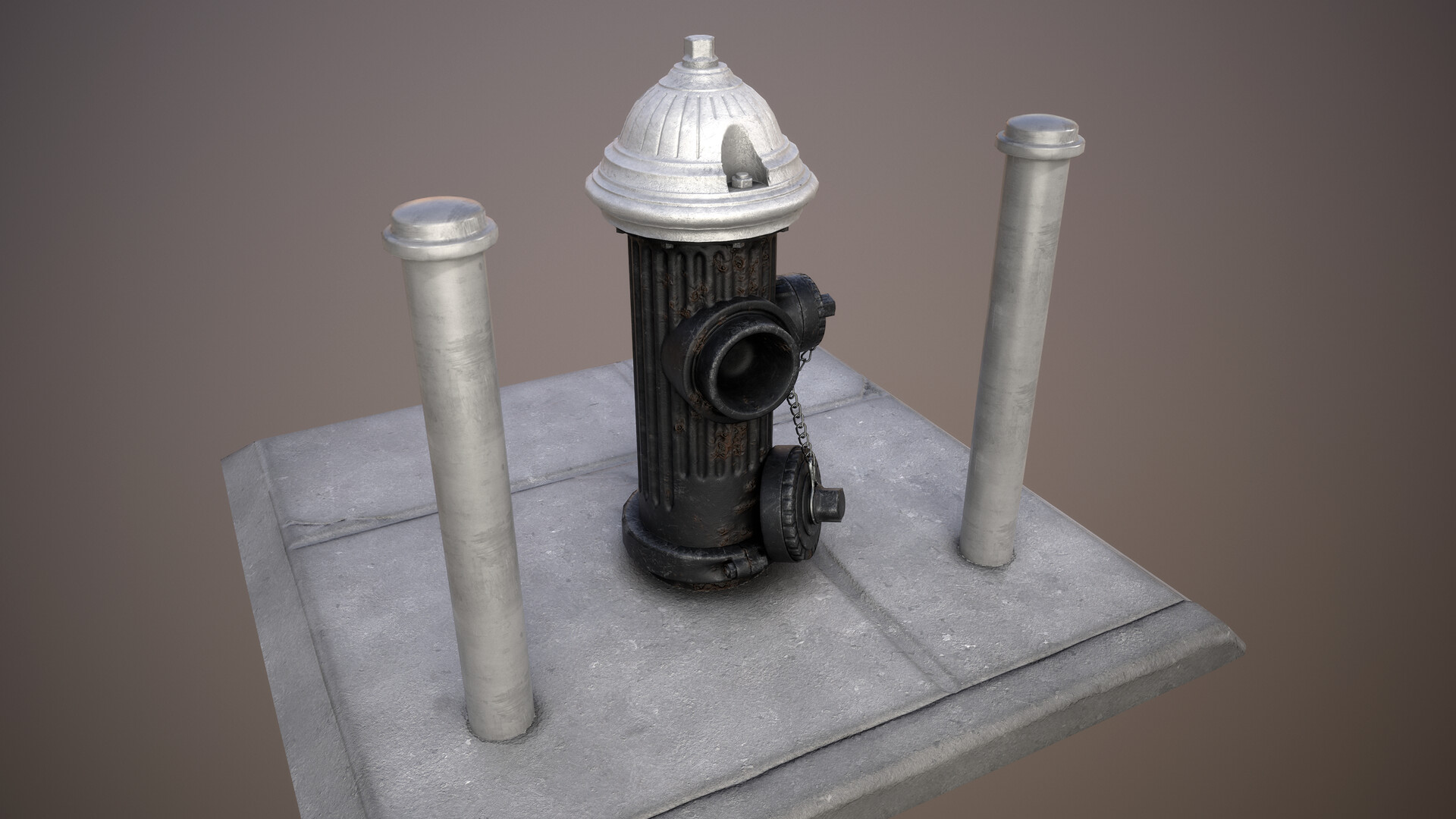 ArtStation - Old fire hydrant New York