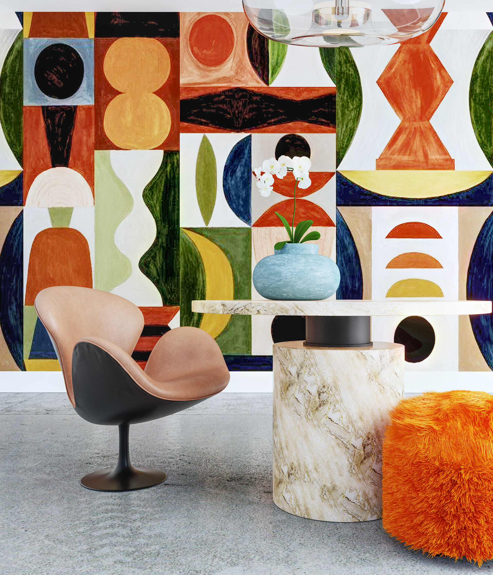 ArtStation - Living room - Bold design