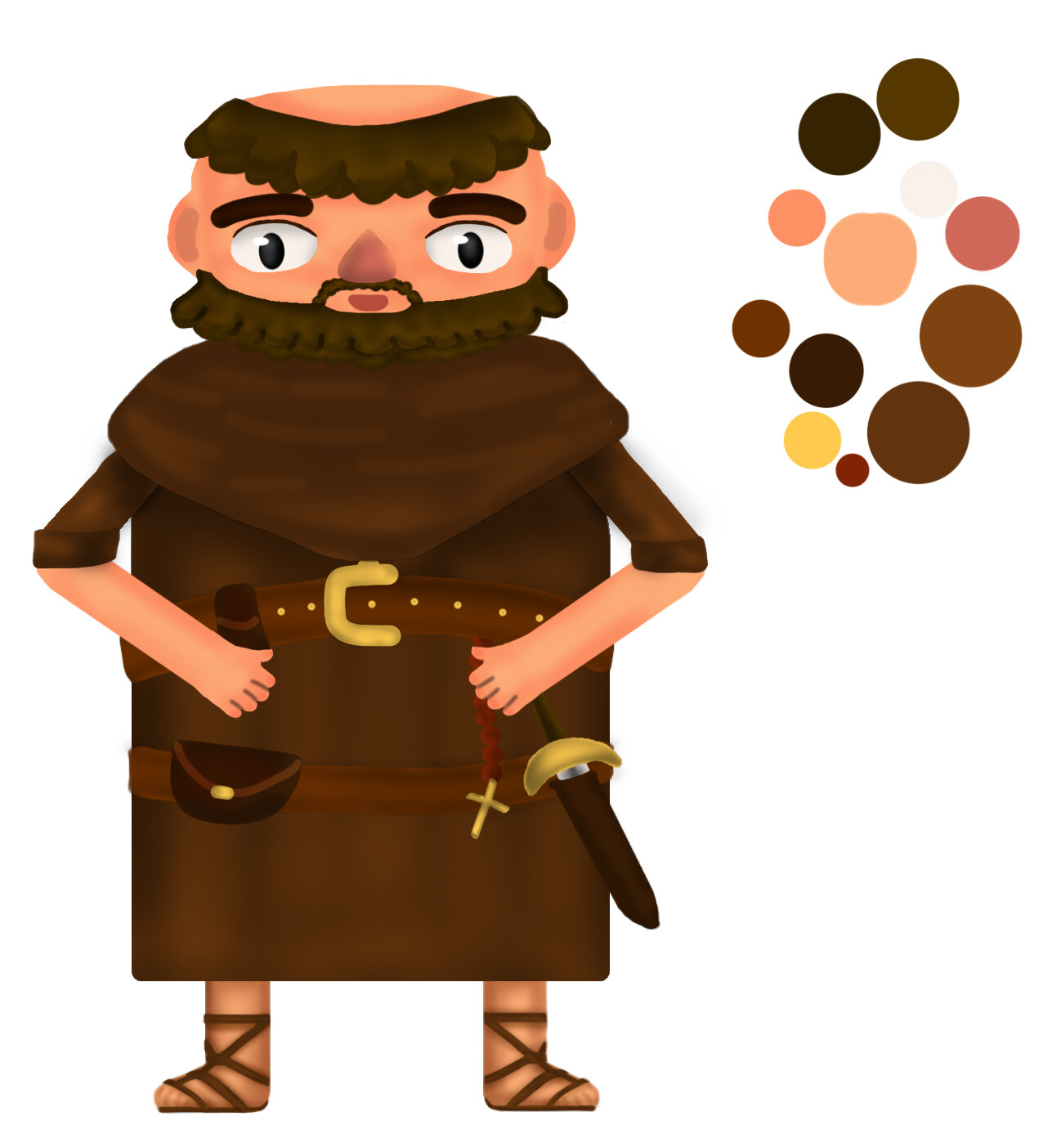 ArtStation - Friar Tuck x Broken Age