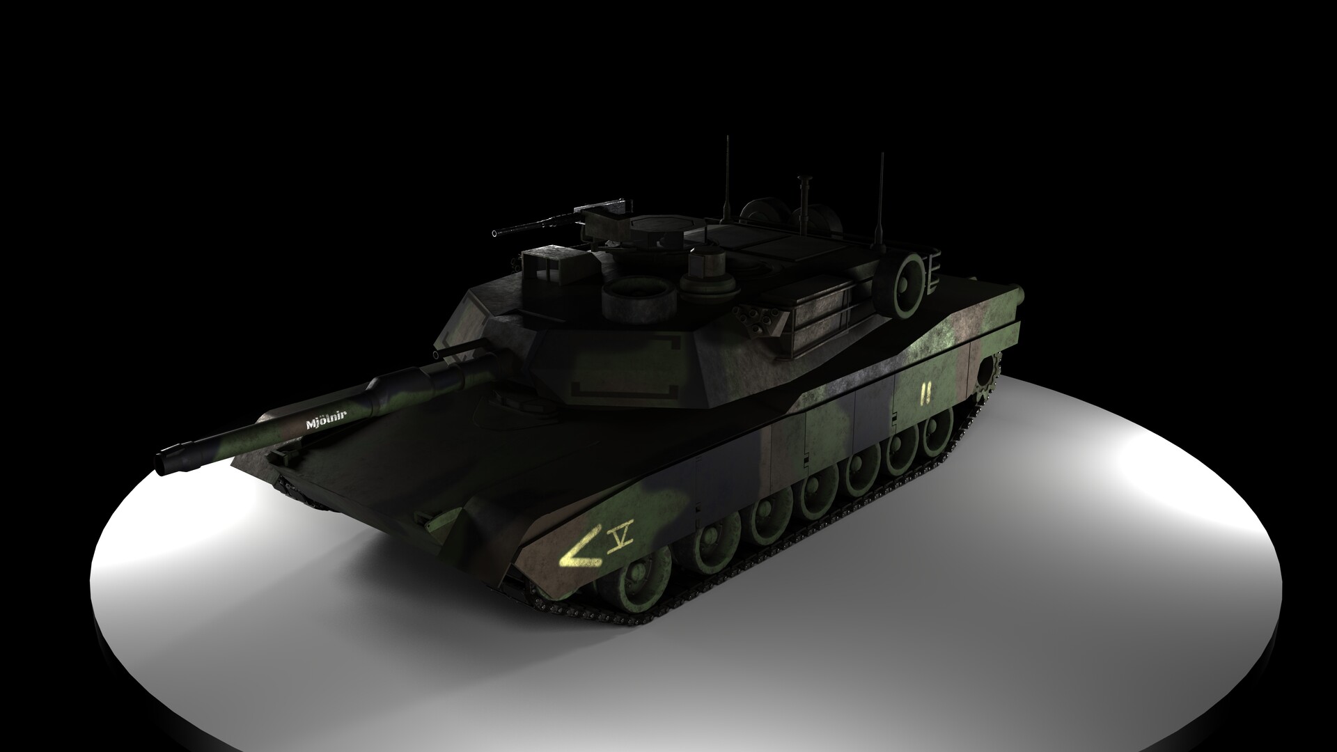 ArtStation - Varient M1A2 Abrams MBT Final