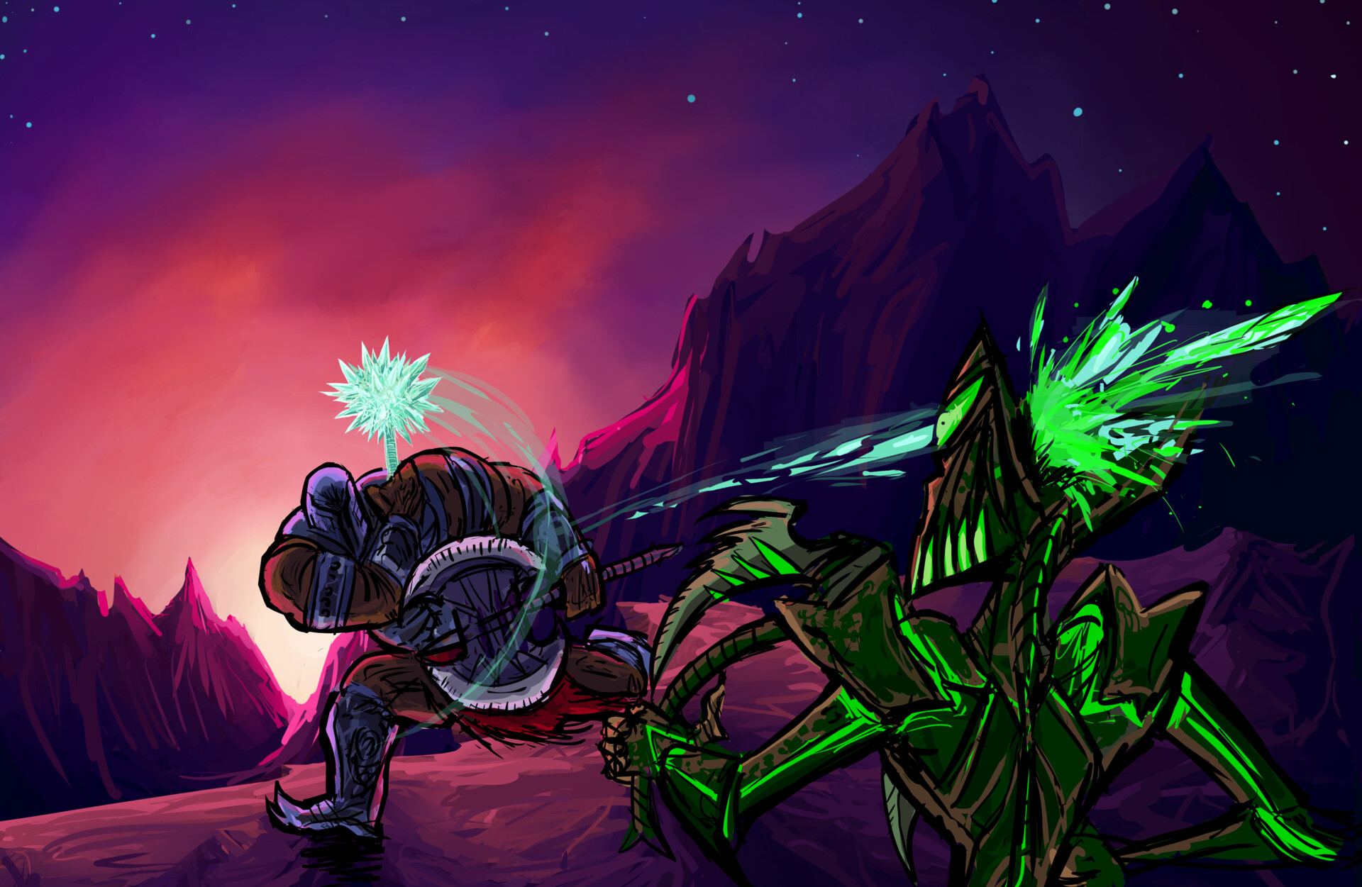 ArtStation - AMID EVIL