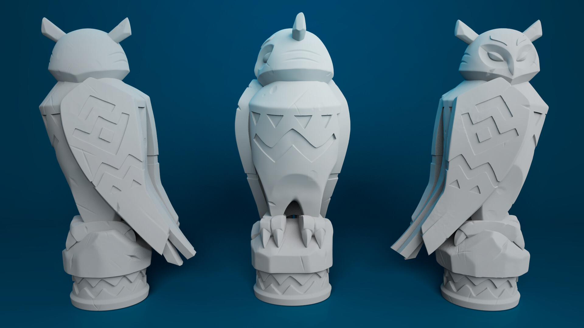 Kaylee - Priden's Ritual Owl Statue