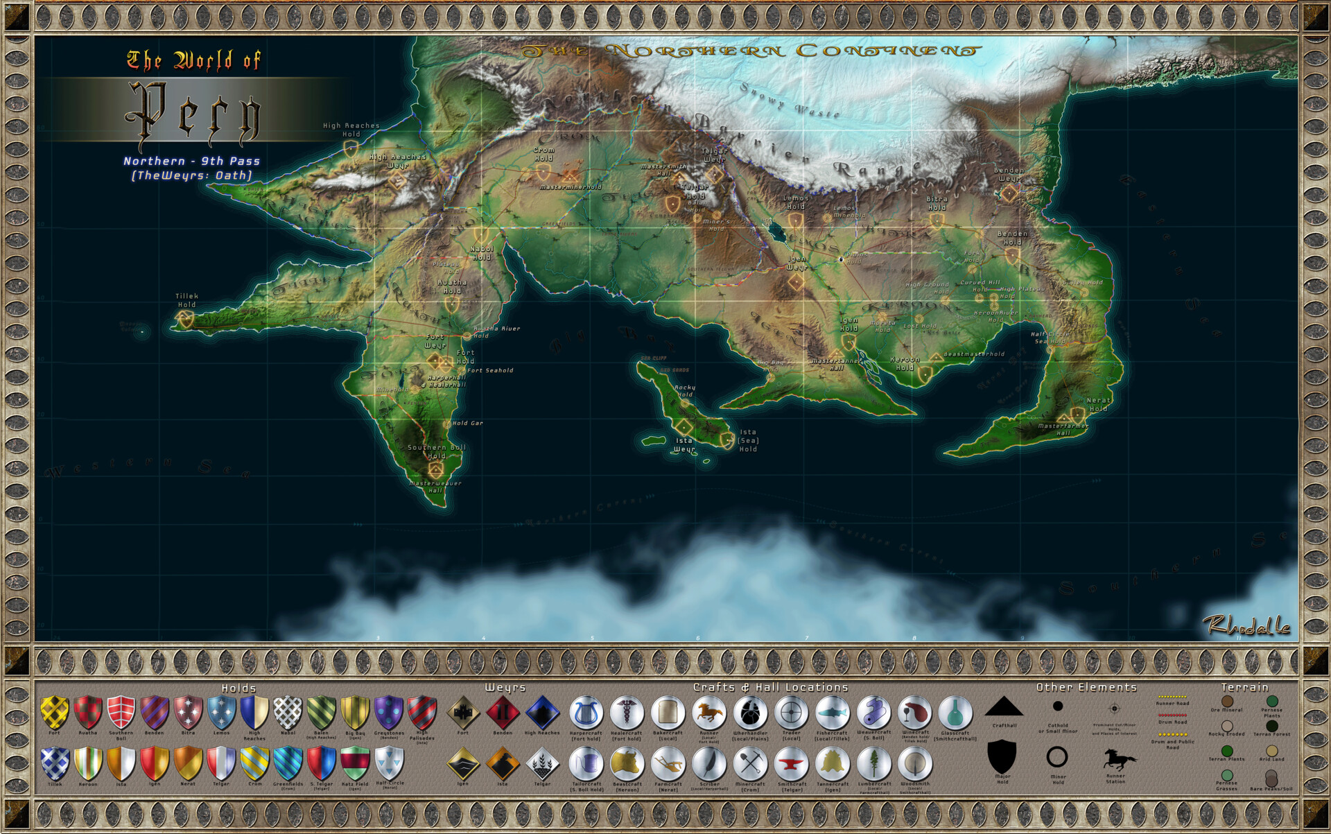 Rebecca Franqui - Dragonriders of Pern (Fan Art)