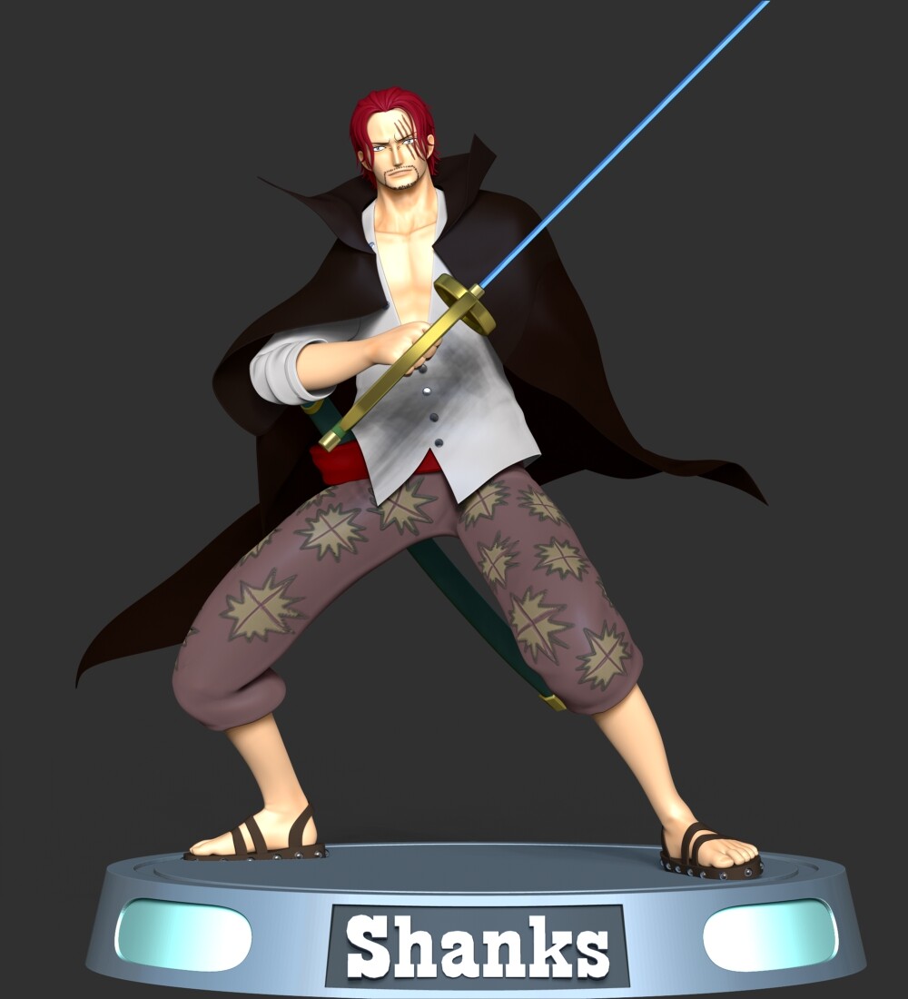 Bon Bon Art - One Piece - Shanks