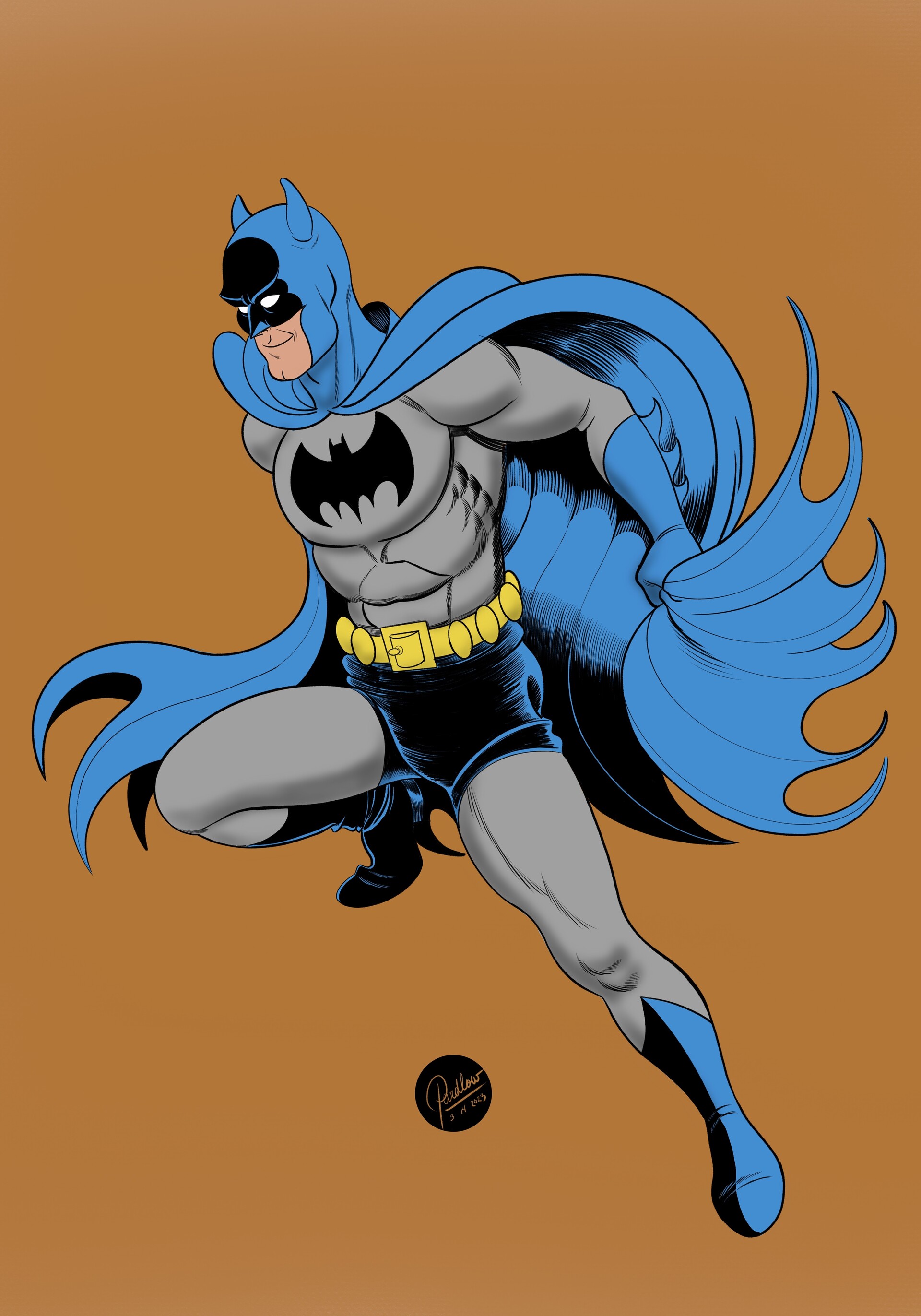 ArtStation - Golden Age Batman