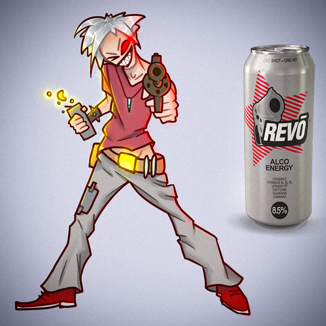 ArtStation - Ukranian Drinks Humanization