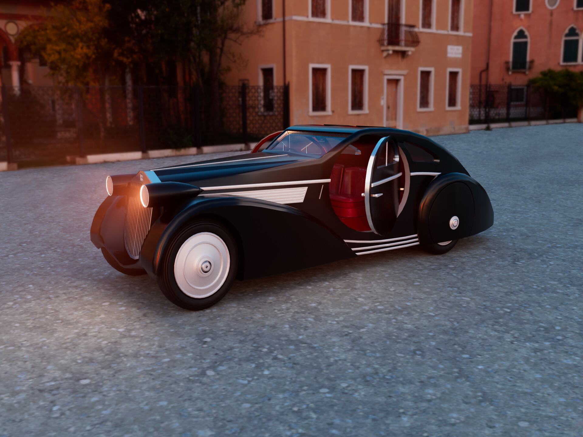 ArtStation - Rolls Royce Phantom 1925