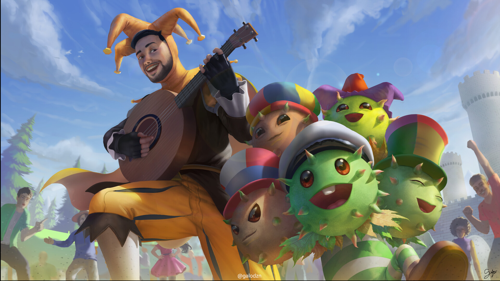 ArtStation - Fanart Marcos Castro(Bagdex character)