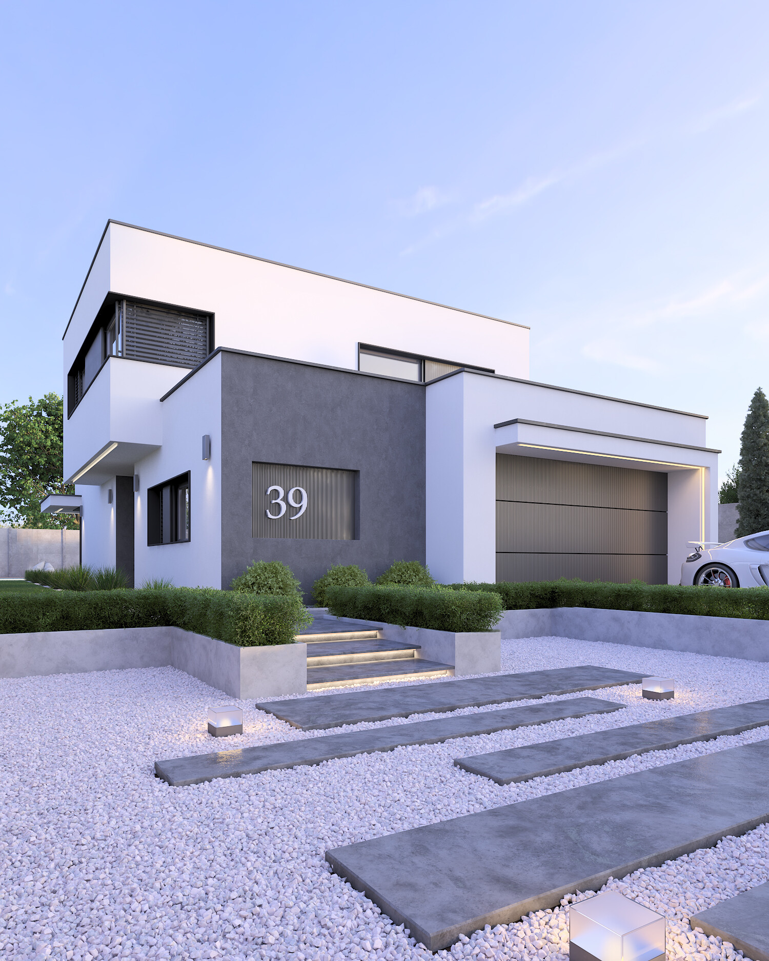 ArtStation - modern bulding