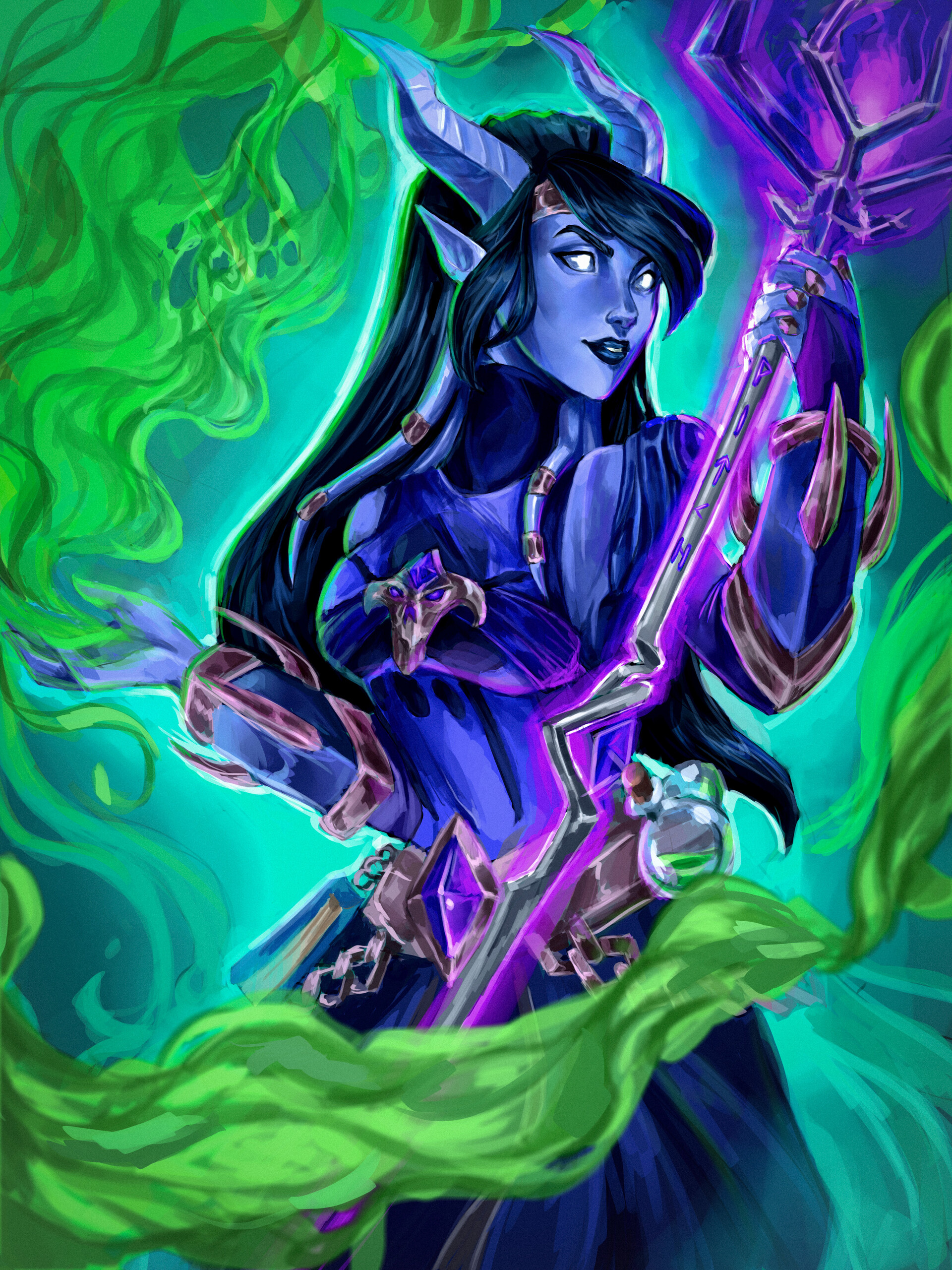 ArtStation - Warlock draenei