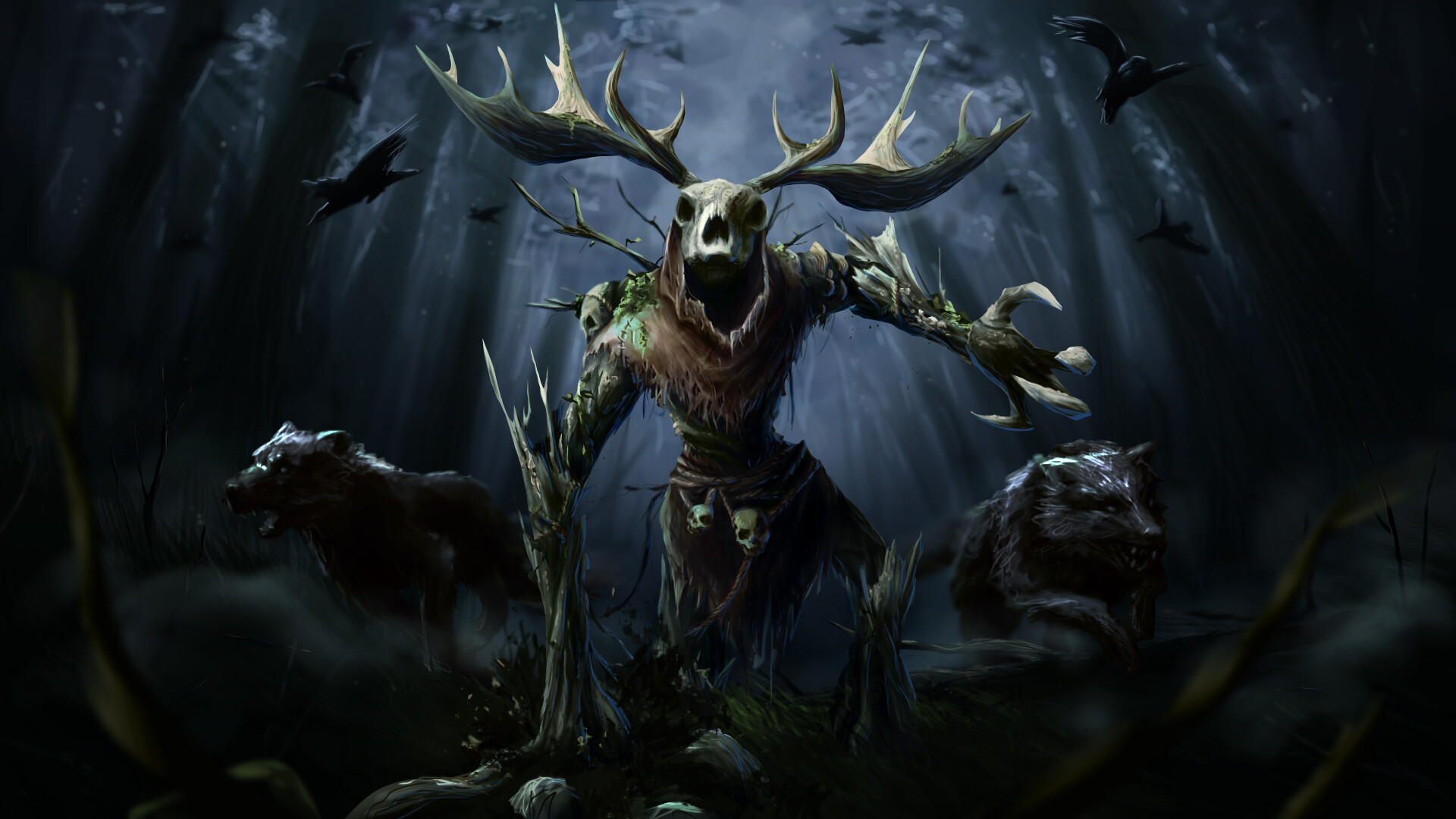 ArtStation - Witcher 3 fanart - Leshen