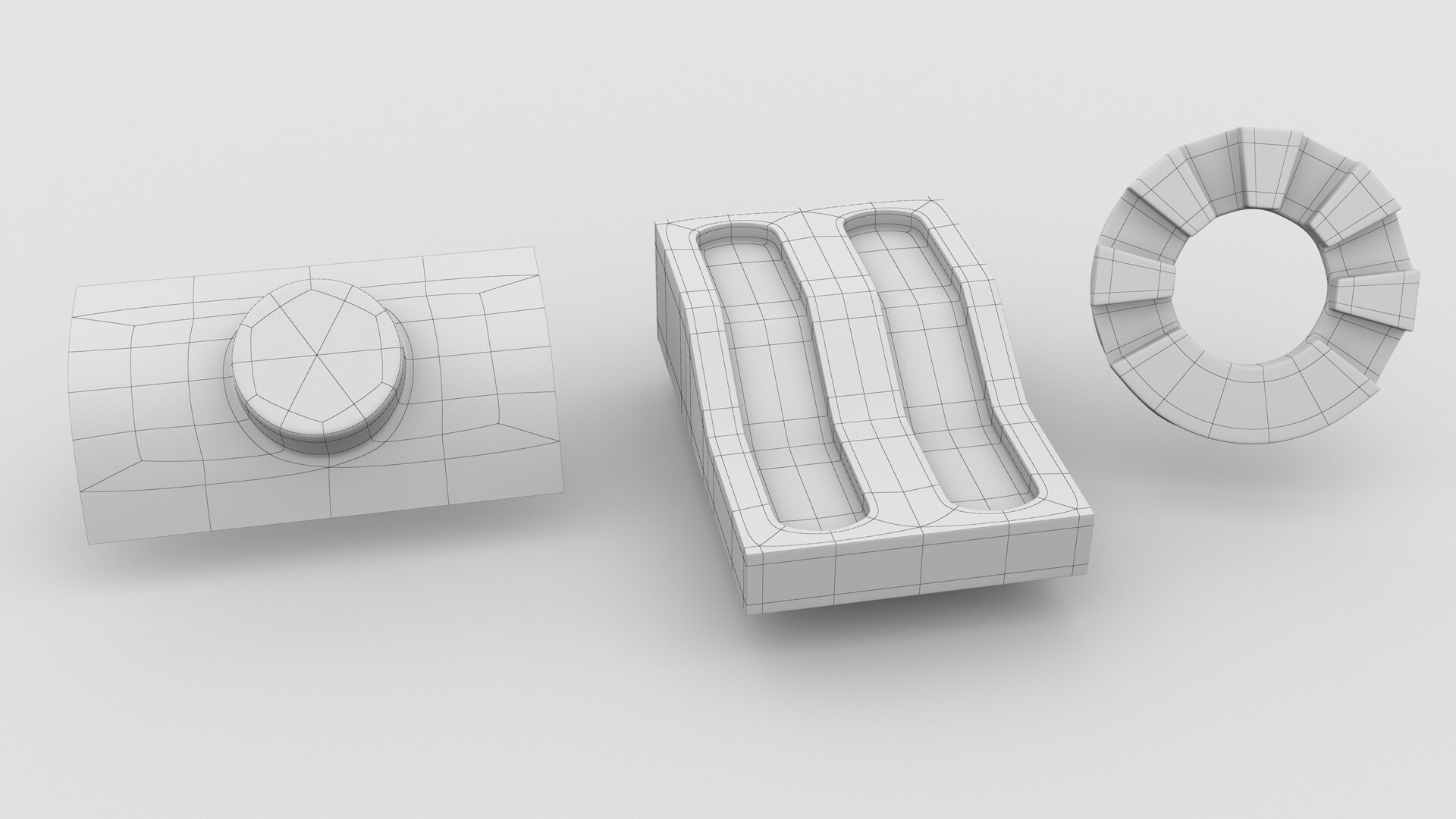 Krishna GV - Basic Hardsurface Models