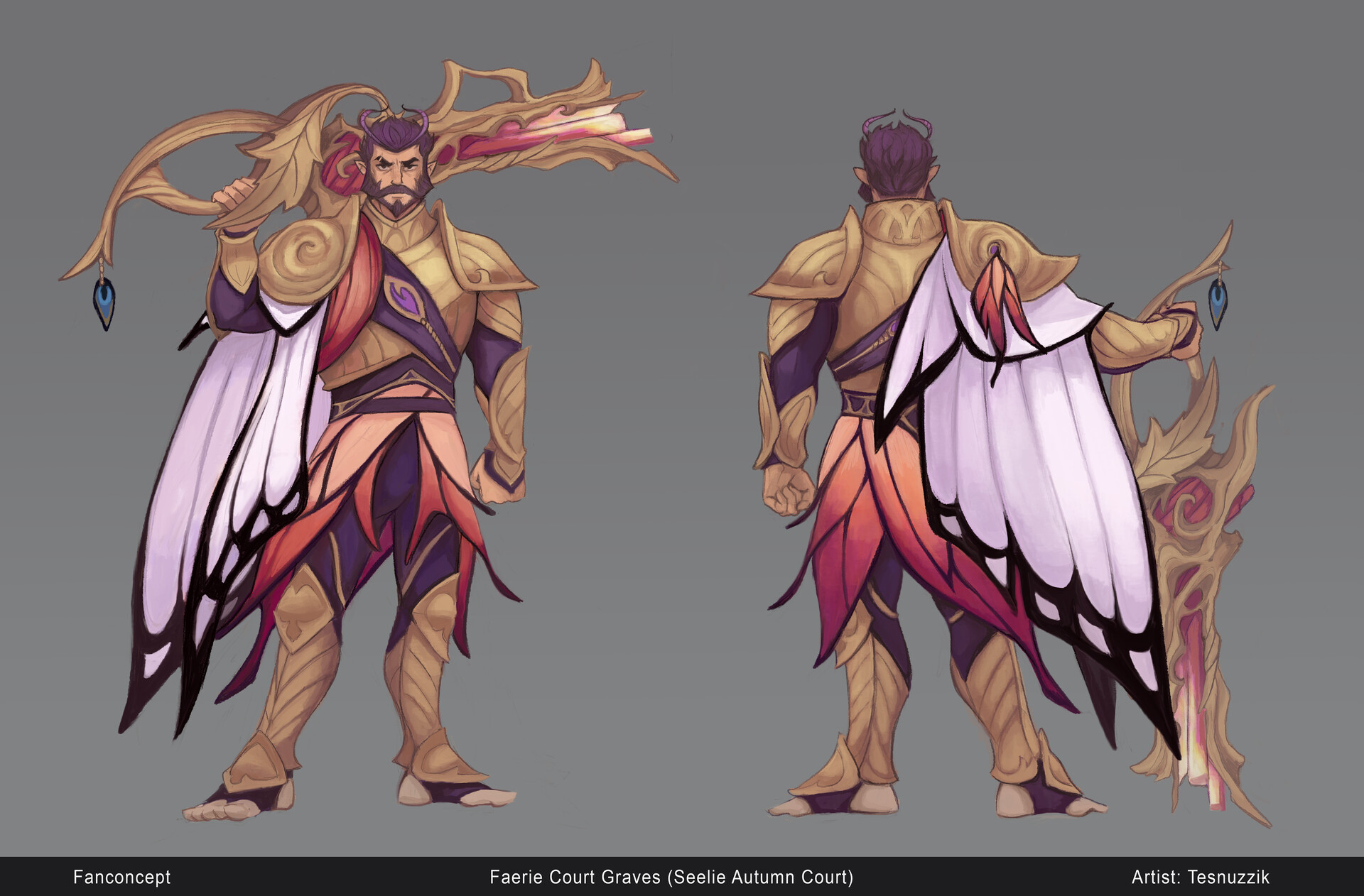 Céline - Faerie Court Twisted Fate and Graves (fanconcept)