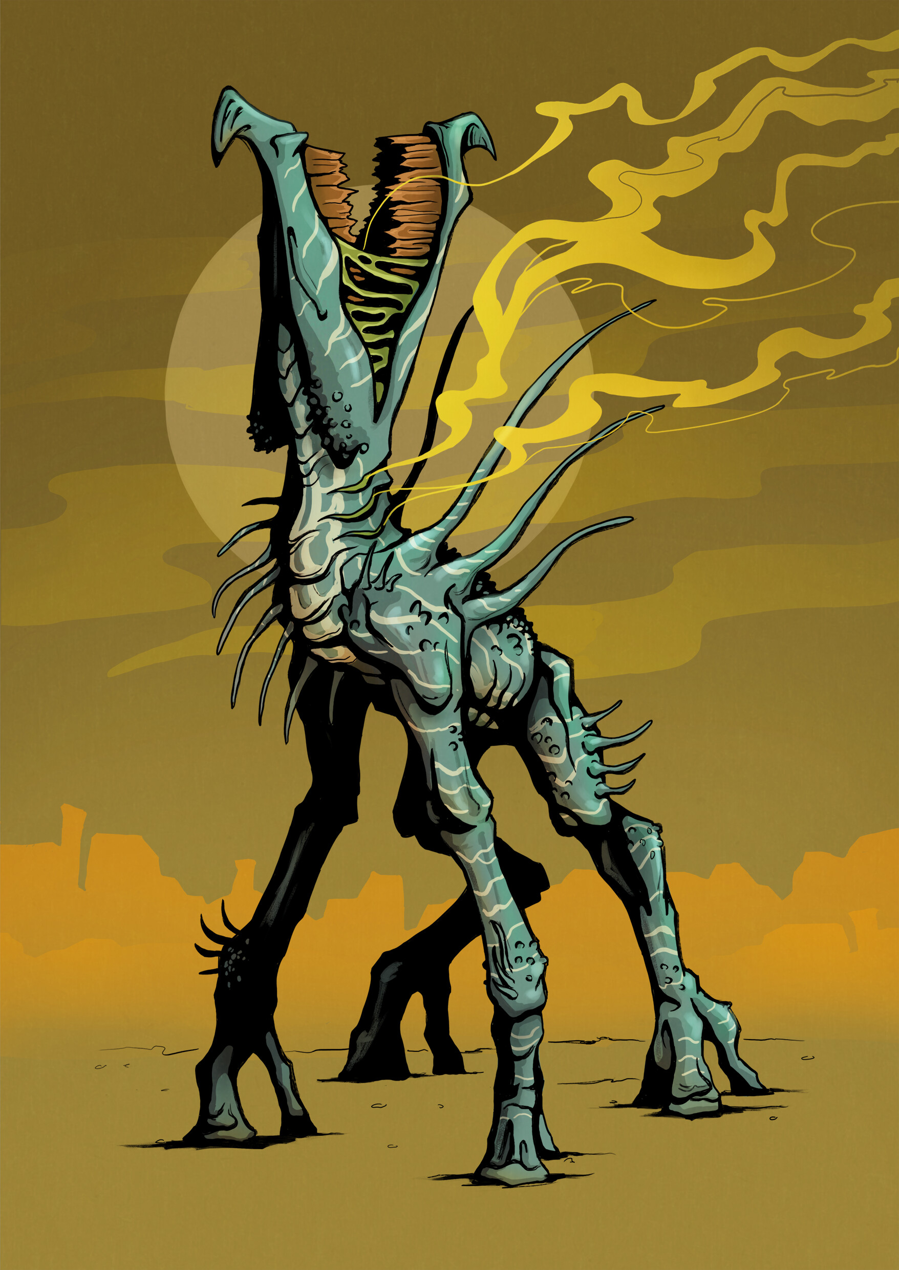 ArtStation - Grotesque Creature