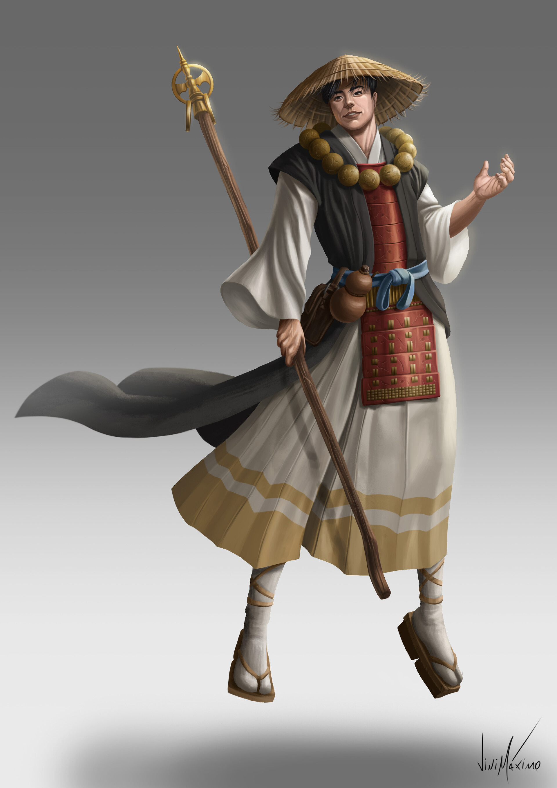 ArtStation - Mage monk