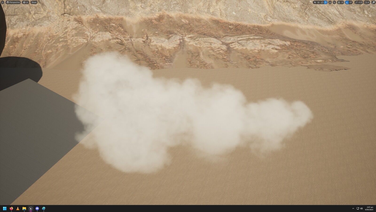 Damien Ramirez (CG) - VDB To Volume Textures Cloud/Fog (Study) UE5