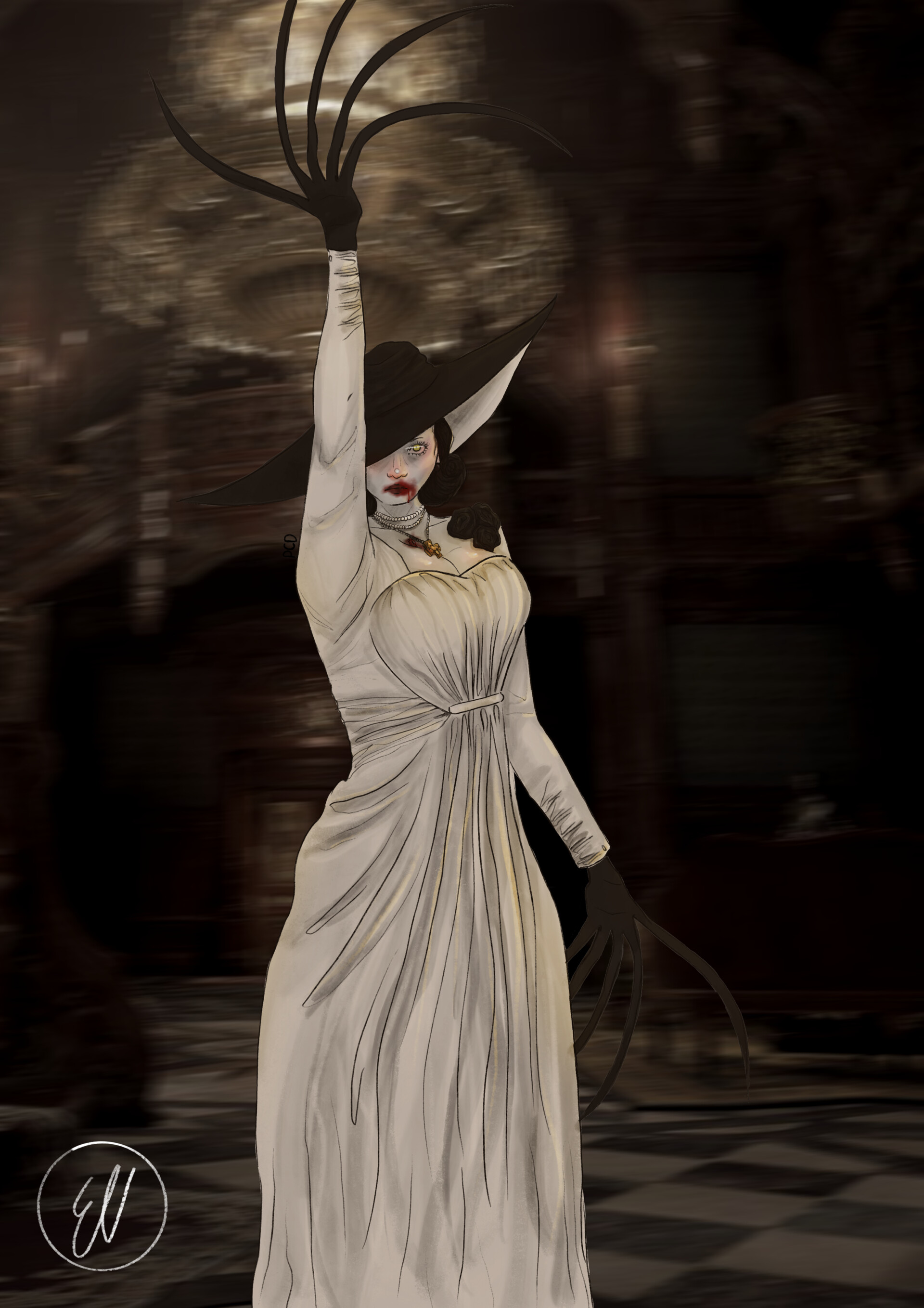 Artstation Alcina Dimitrescu Re8
