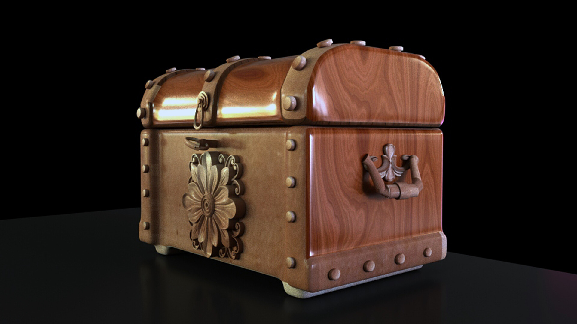 ArtStation - Sehara jewelry and valuables box