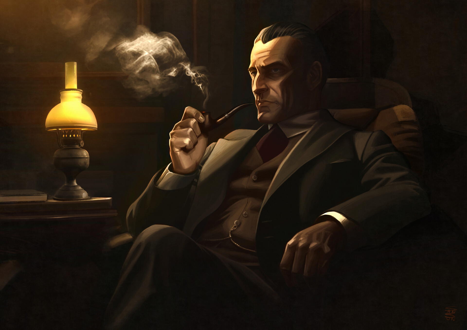 Holmes, by Ludovic Sanson : r/ImaginaryCharacters