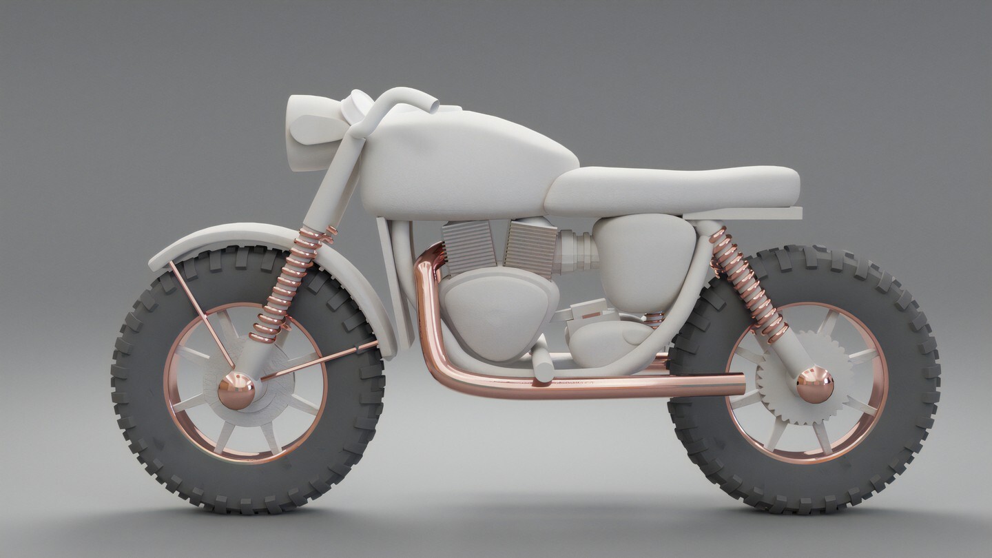 ArtStation - 3D Bick Model made in Blender