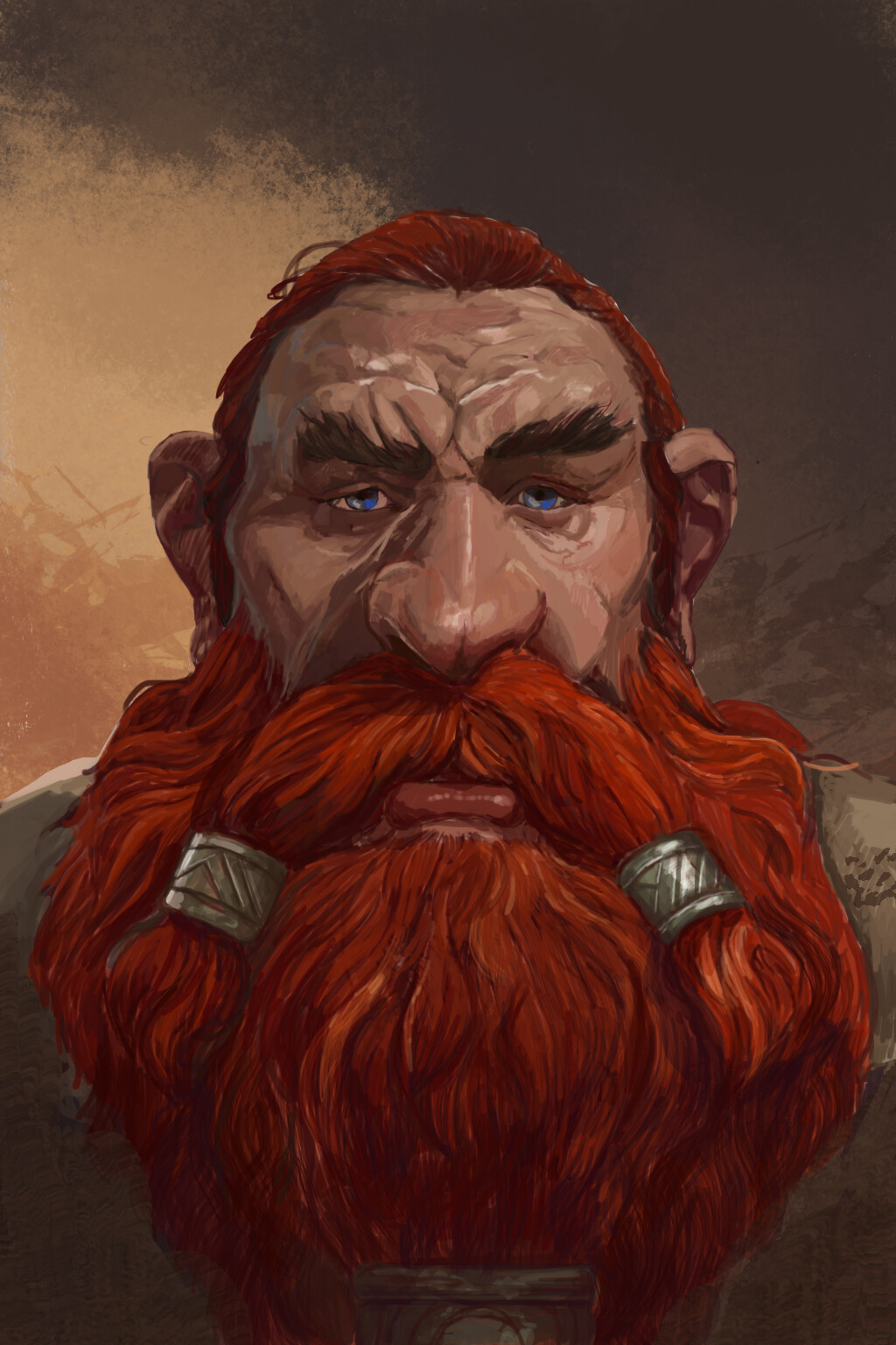 ArtStation - Daily Practice Dwarven Fighter