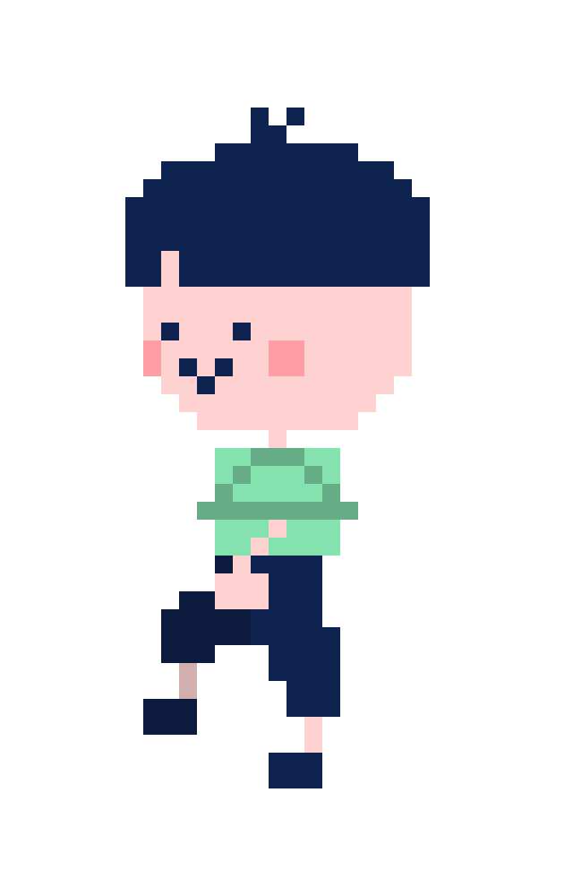 Mercedes Mareske - Game Design: Xavier walking animation