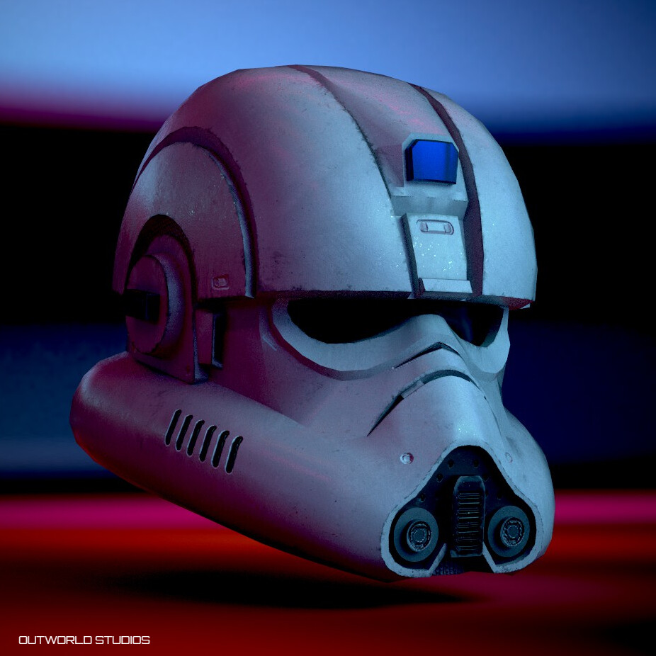 Outworld Studios - Star Wars: Clone Engineer Helmet Phase II