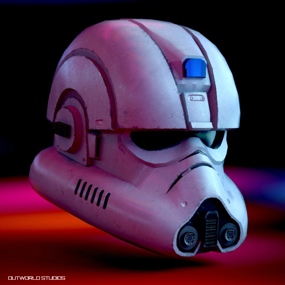 ArtStation - Star Wars: Clone Engineer Helmet Phase II
