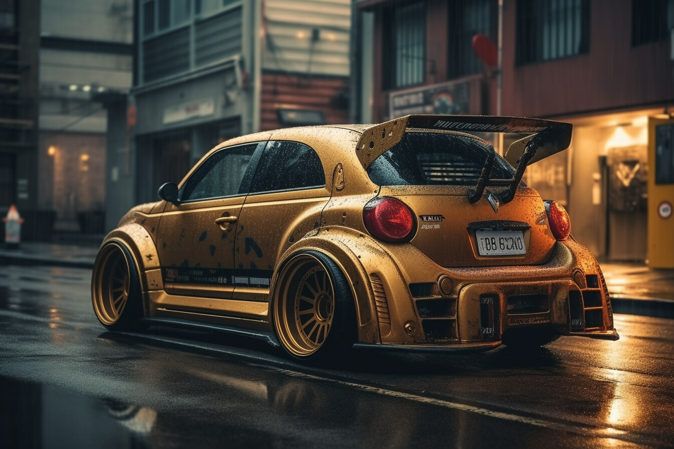 ArtStation - PT Cruiser New York Drift