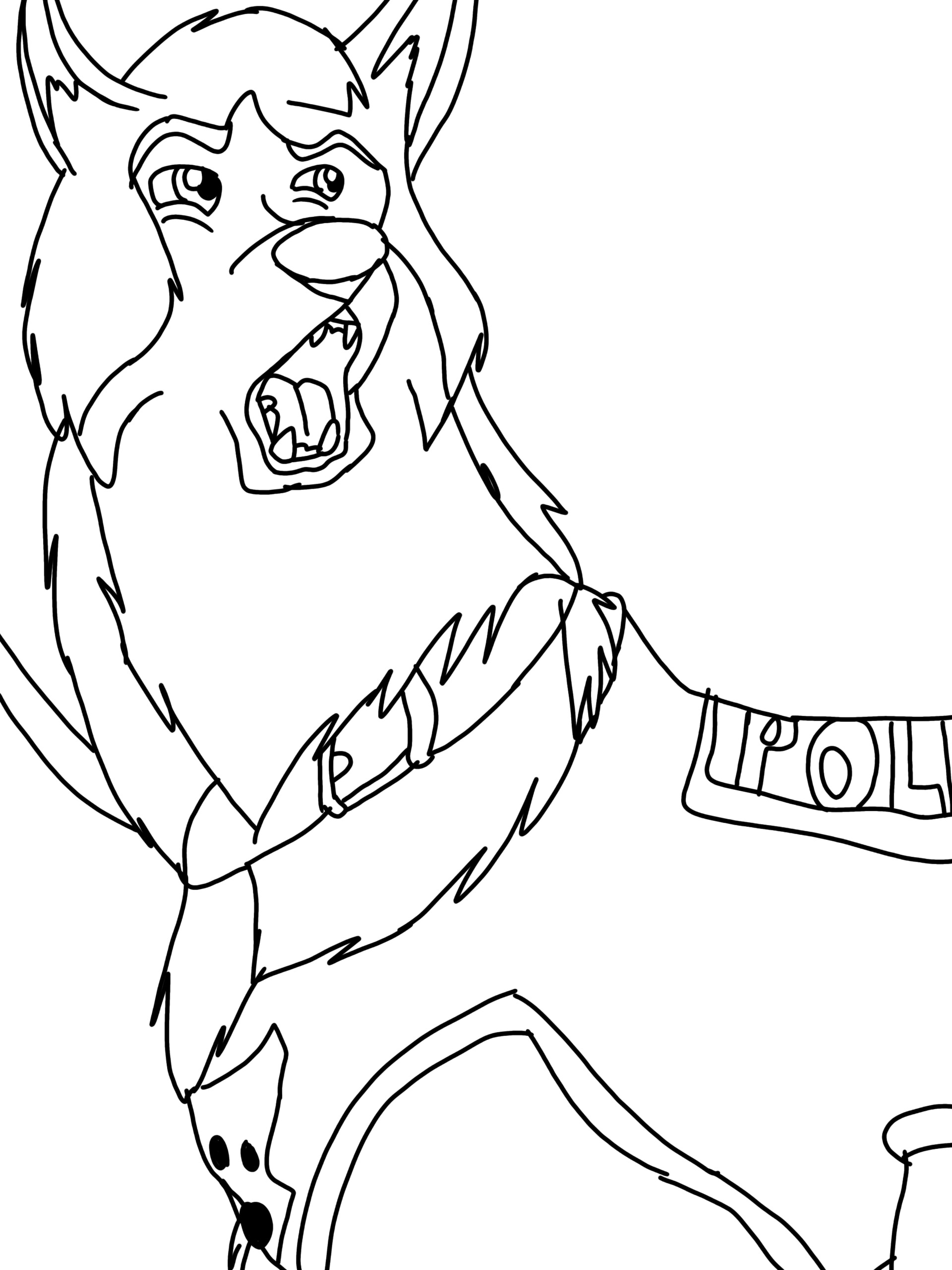 kodi balto coloring pages