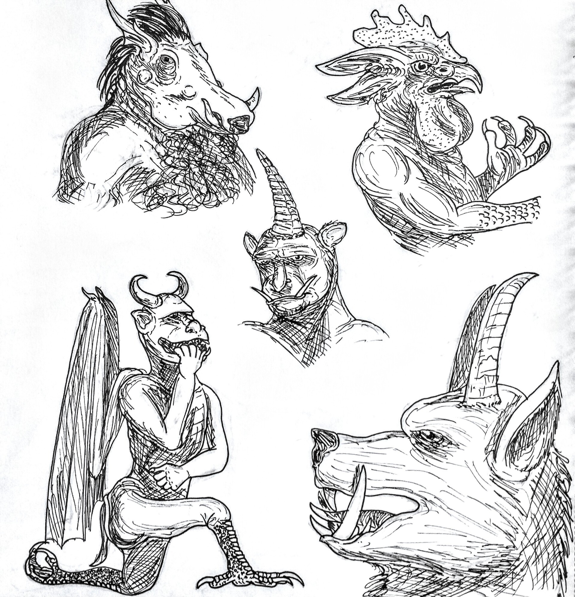 ArtStation - Demon Studies