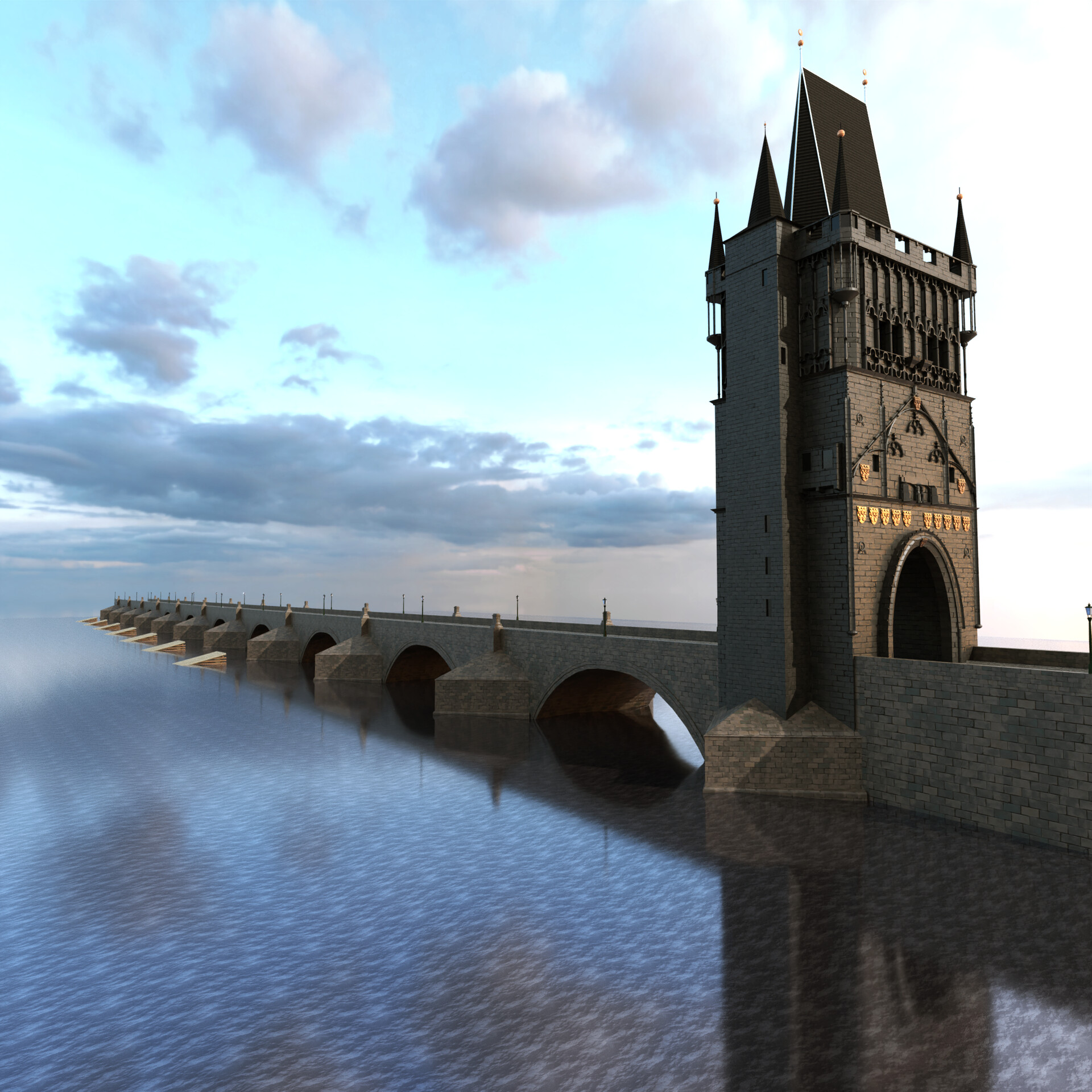 ArtStation - Charles Bridge