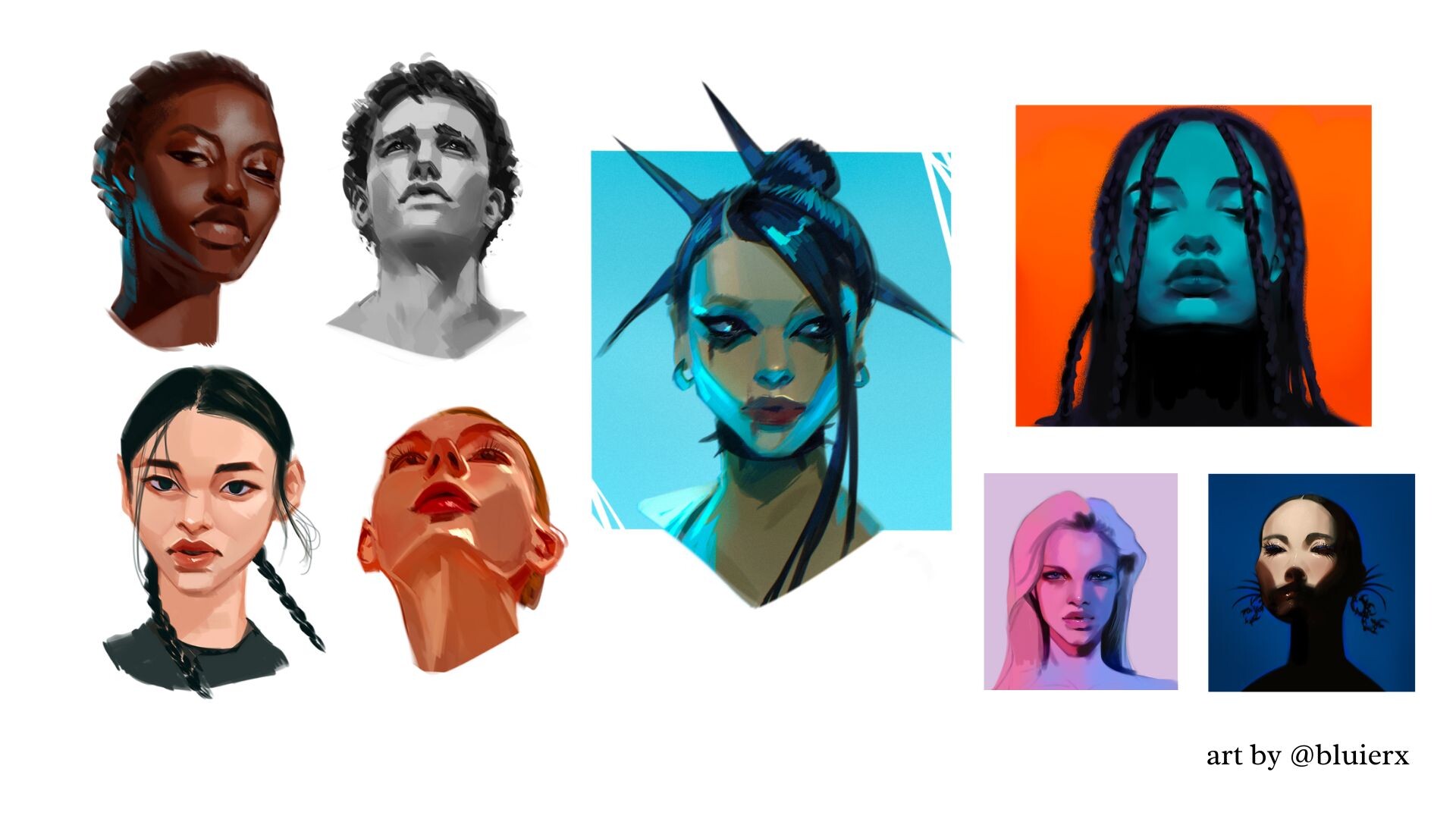 ArtStation - Head Studies