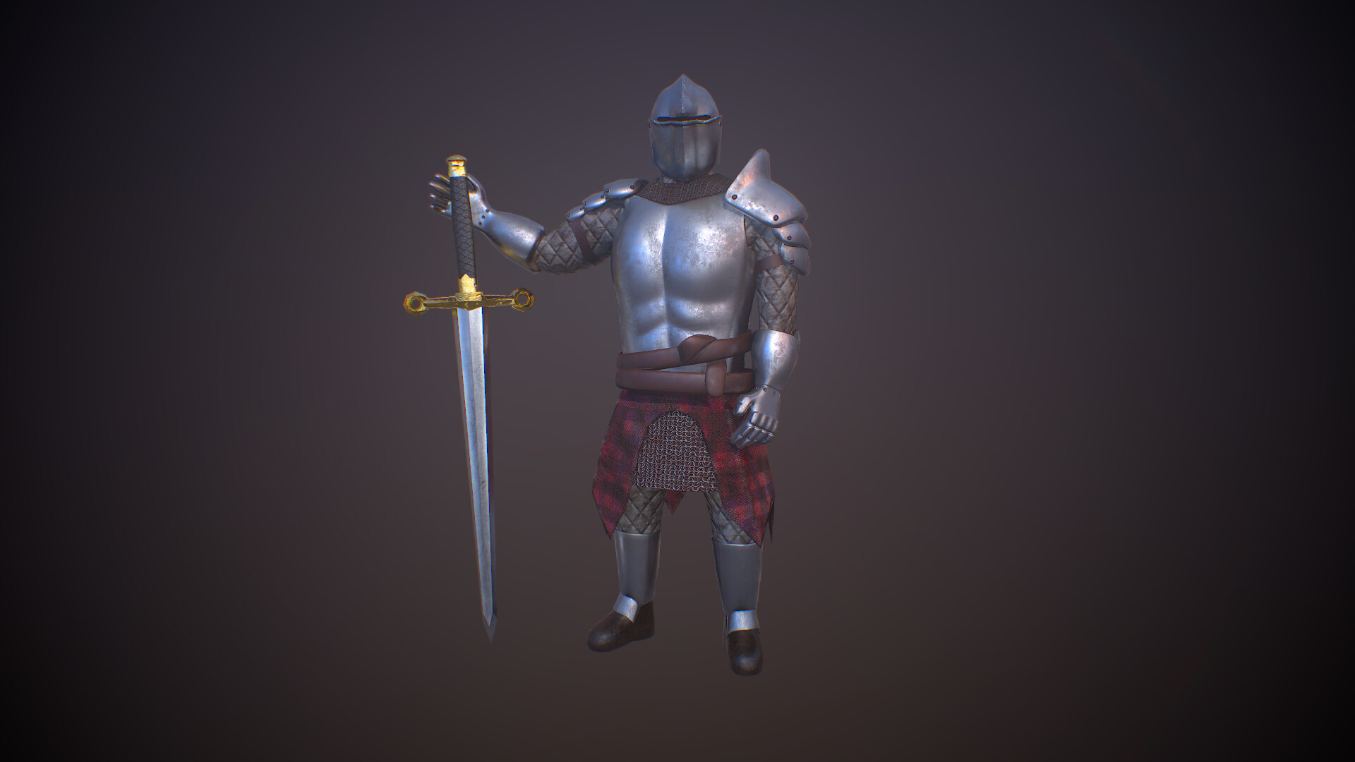 ArtStation - Knight - 3D Model